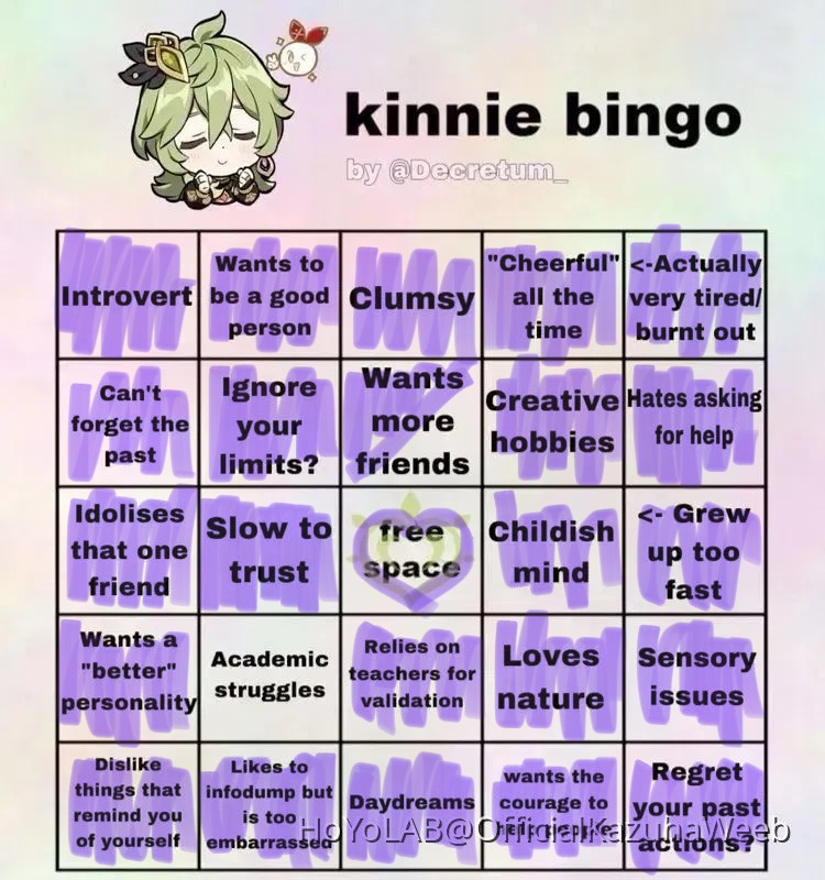 Collei kinnie bingo :3 Genshin Impact | HoYoLAB