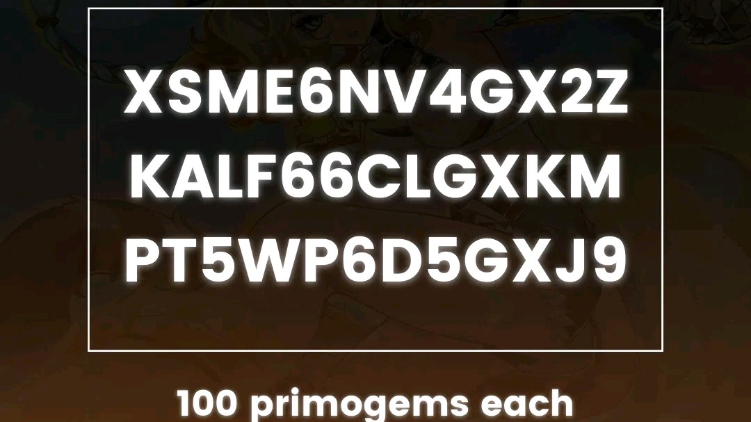 New redeem codes 100 primogem in each code grab fast😊 Genshin Impact | HoYoLAB
