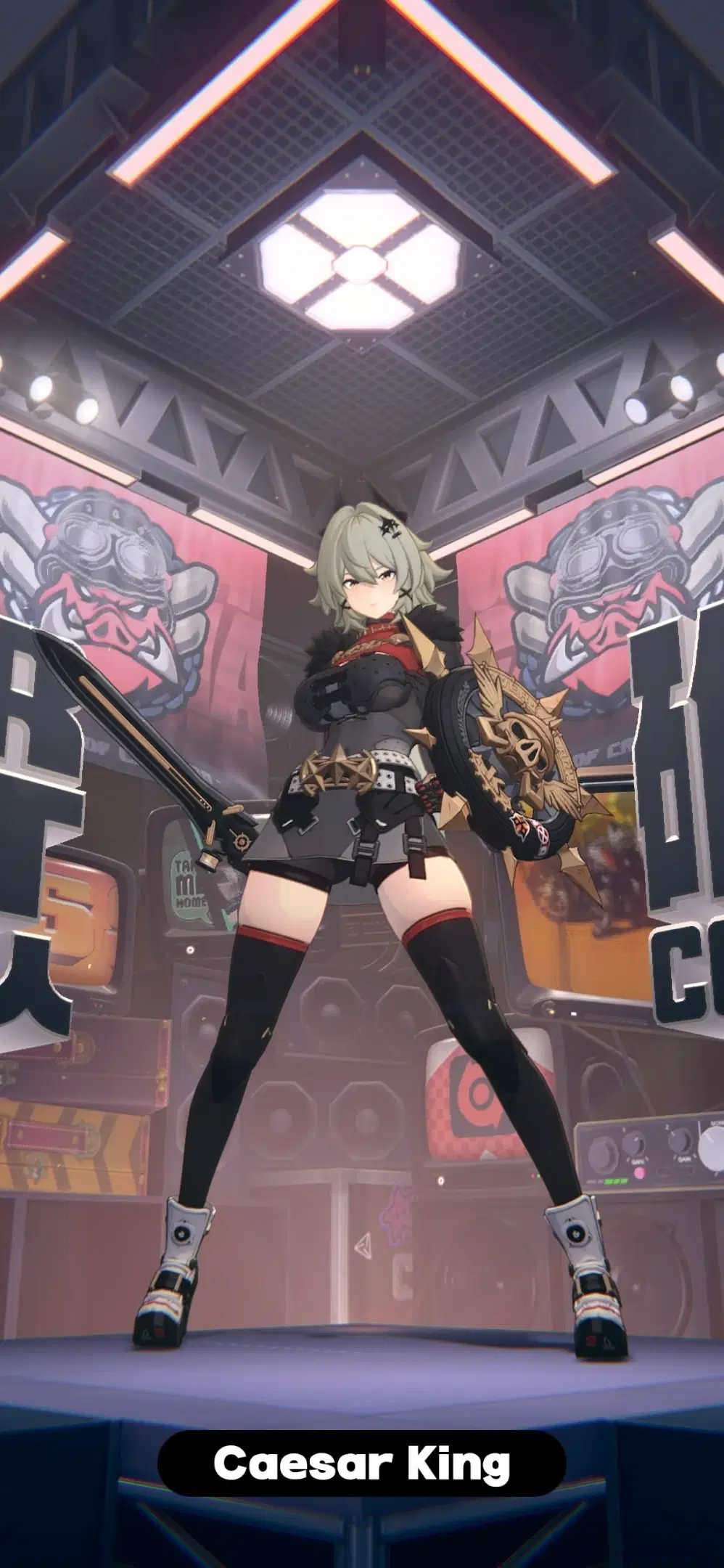 I made Caesar King Wallpapers! Zenless Zone Zero | HoYoLAB