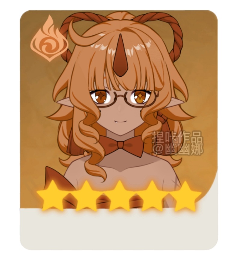 How I think murata(the first pyro archon) looked like Genshin Impact ...