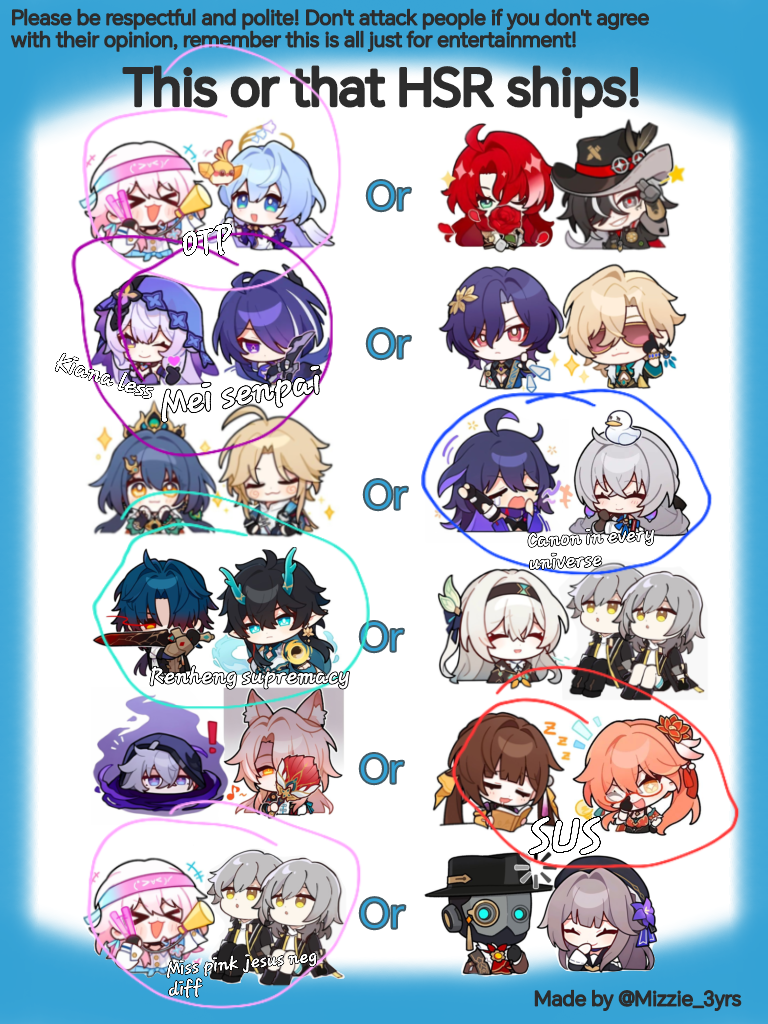 Hsr ship- "this or that" Honkai: Star Rail | HoYoLAB