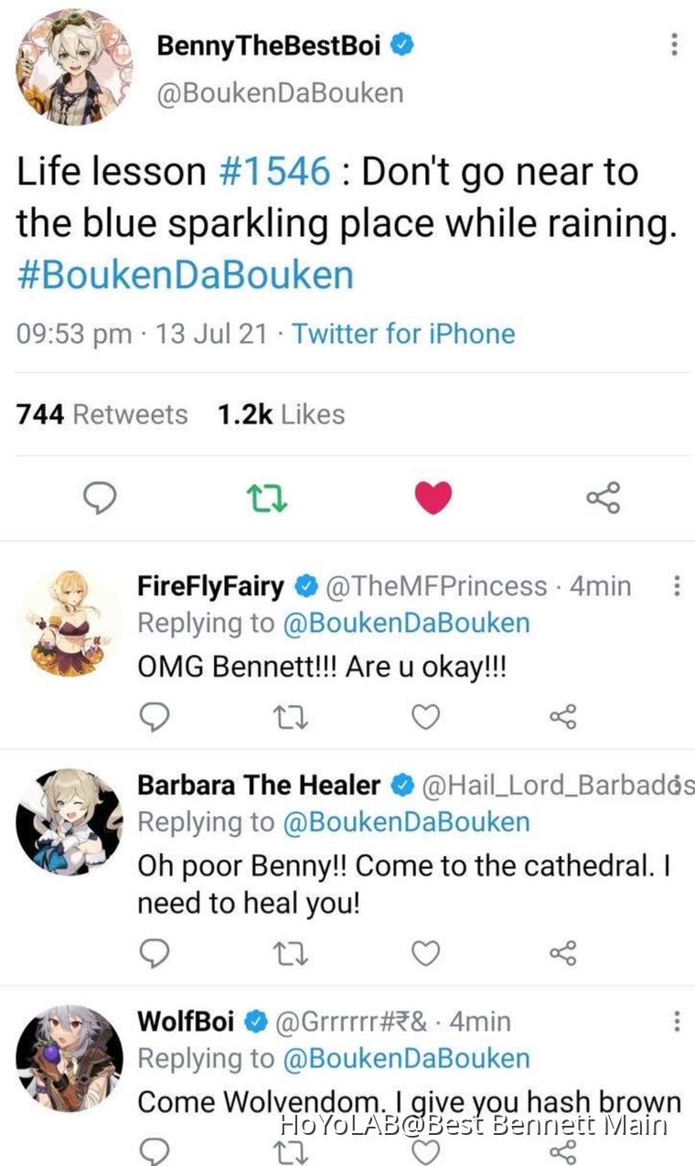 Bennett skin when? Genshin Impact | HoYoLAB