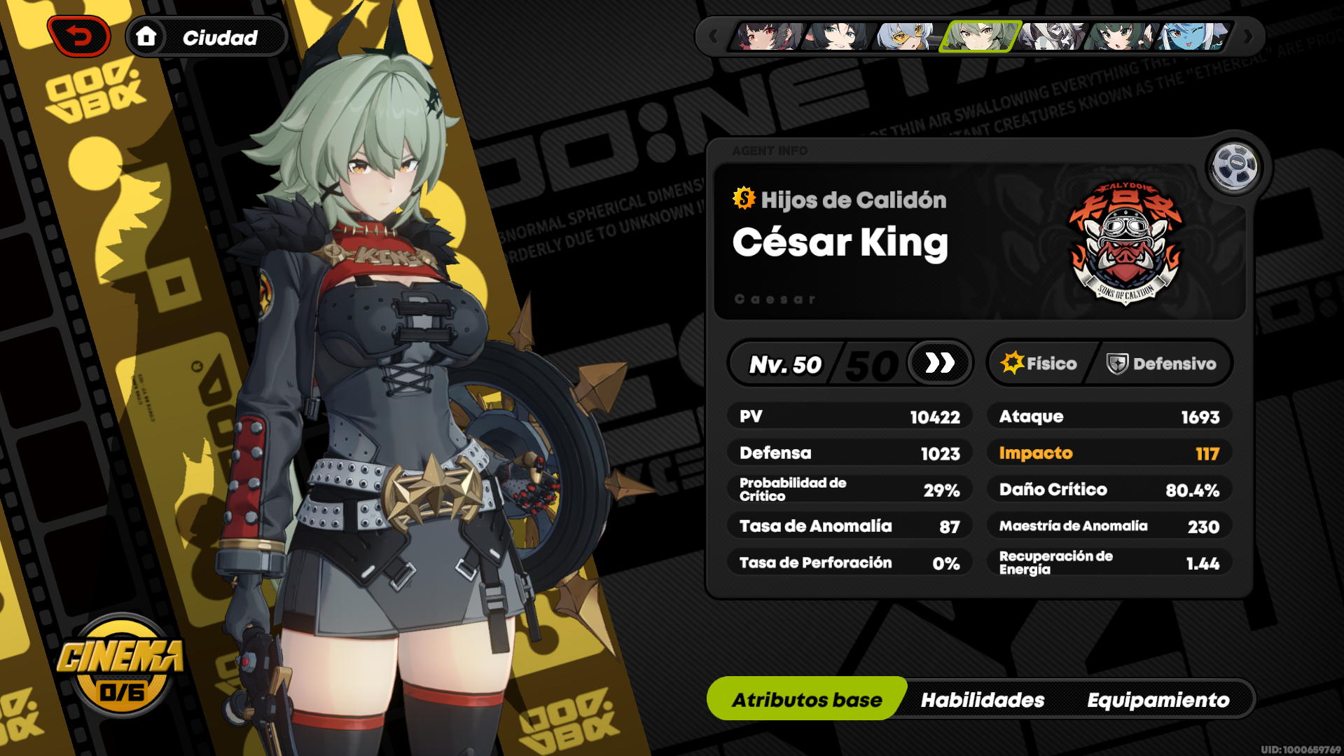 GOOOOODDD!!!! César King Zenless Zone Zero | HoYoLAB