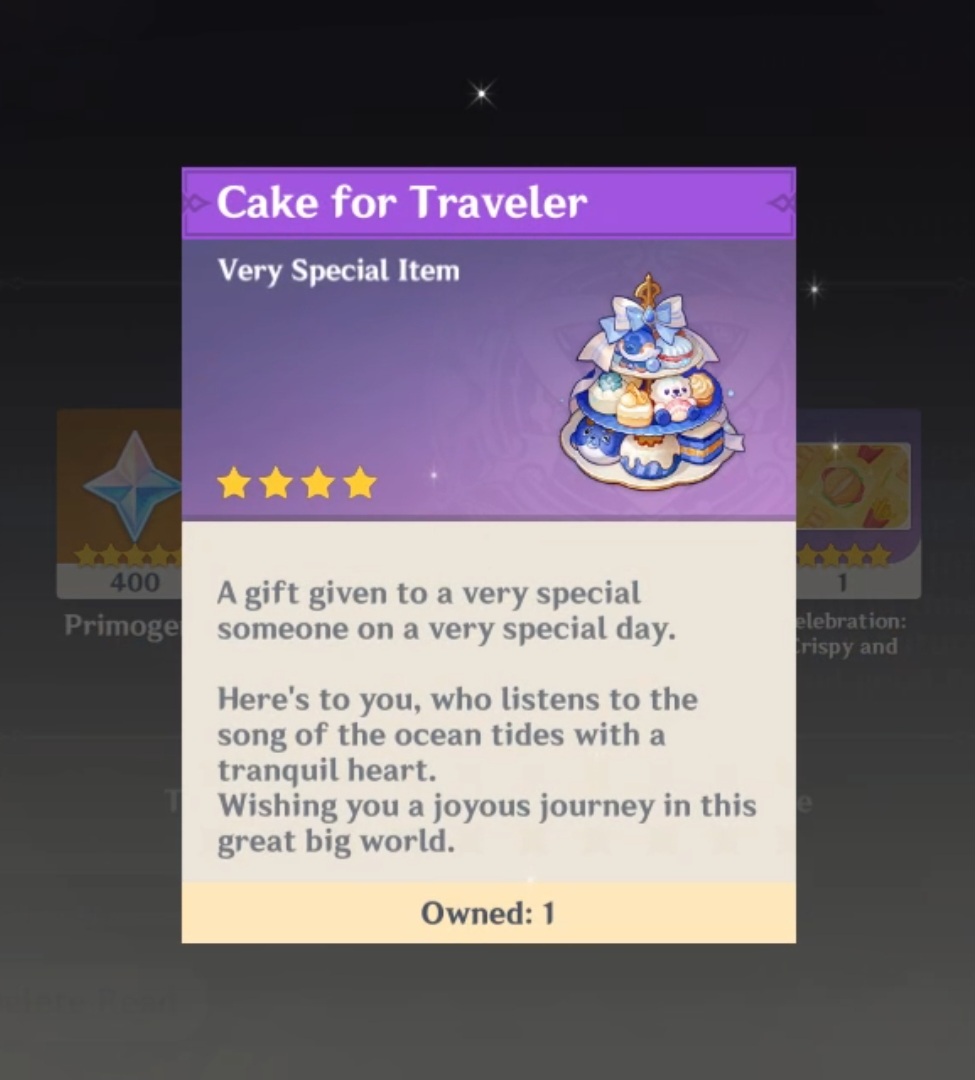 Fontaine birthday cake! Genshin Impact | HoYoLAB