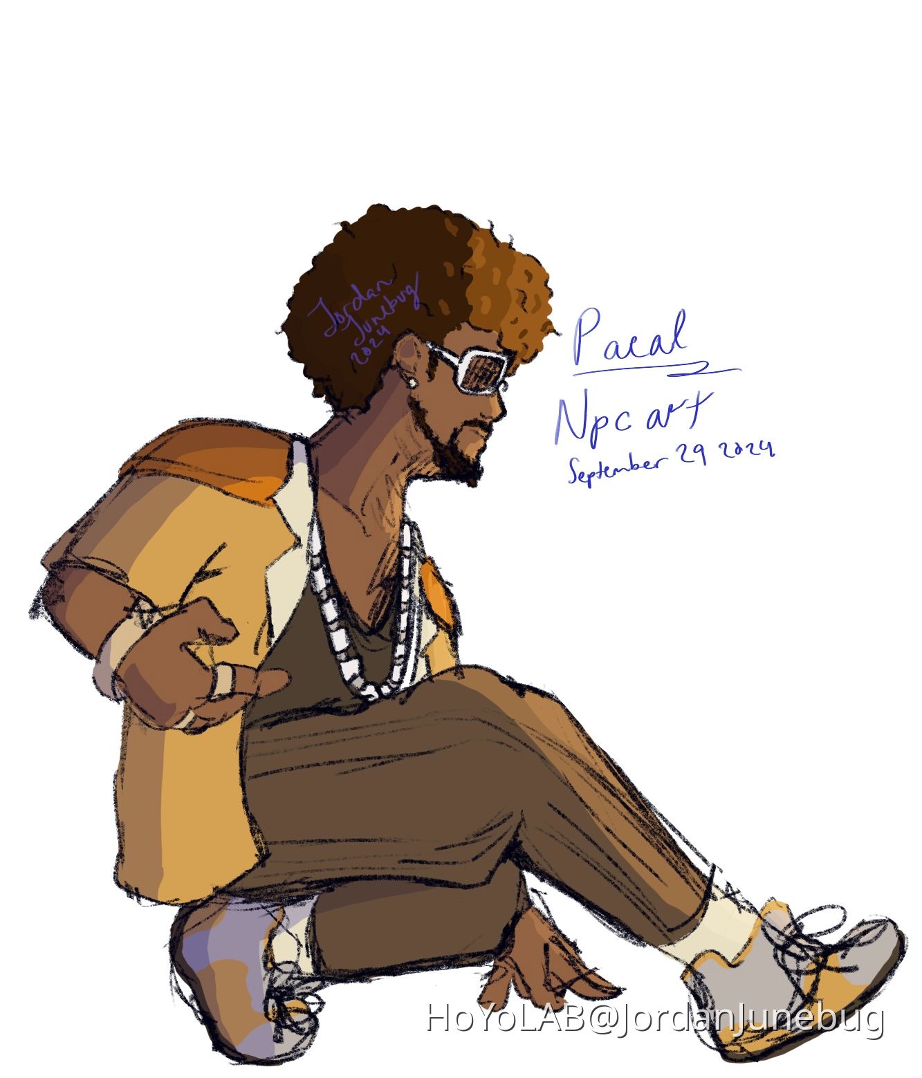 Quick little NPC doodle Genshin Impact | HoYoLAB