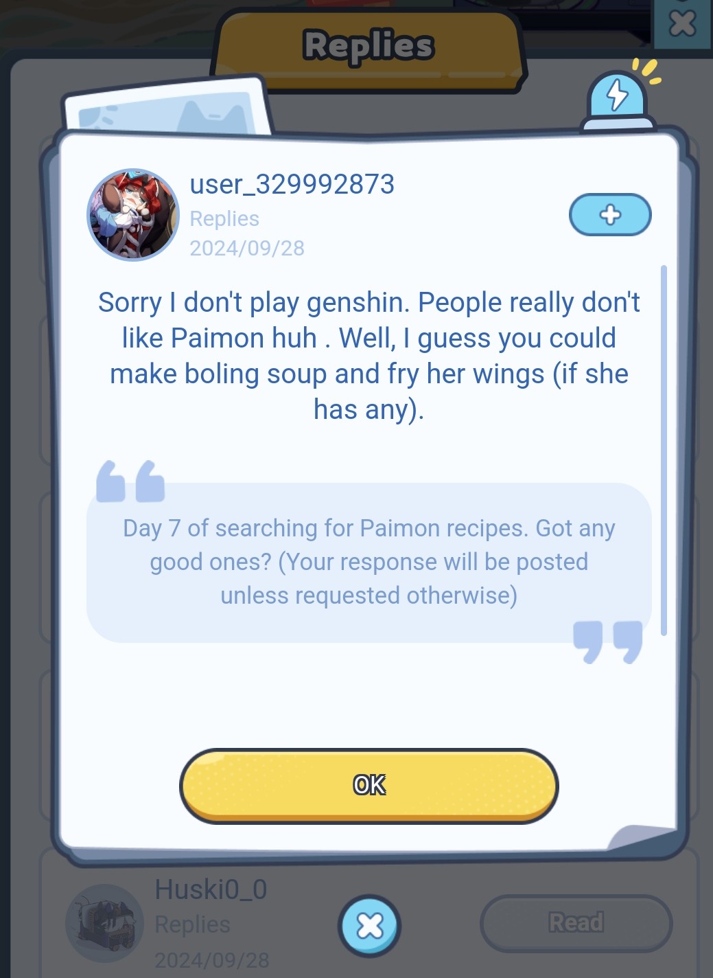 Day 7 of searching for Paimon recipes Genshin Impact | HoYoLAB