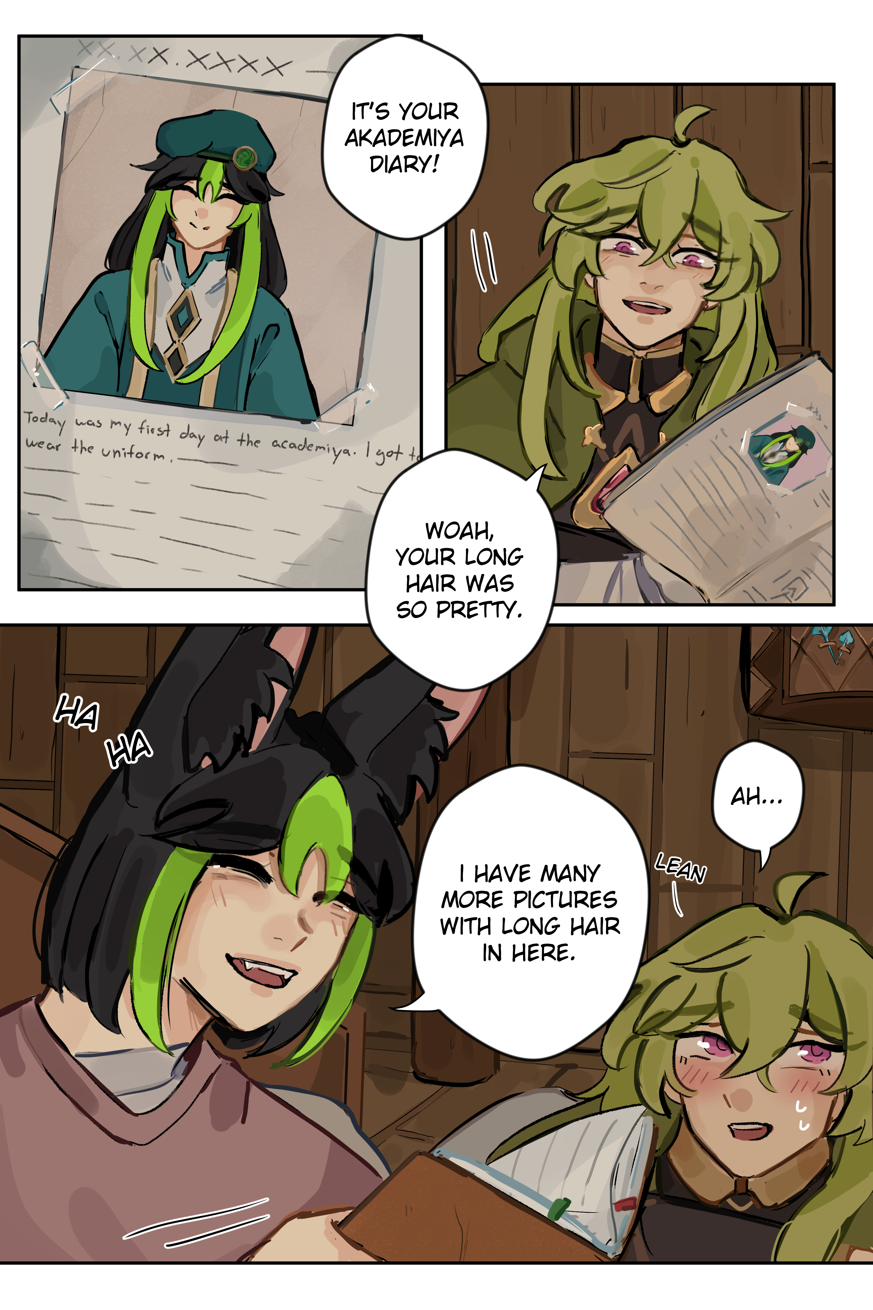 Hurt and Comfort p.26 [Cynonari Comic] Genshin Impact | HoYoLAB