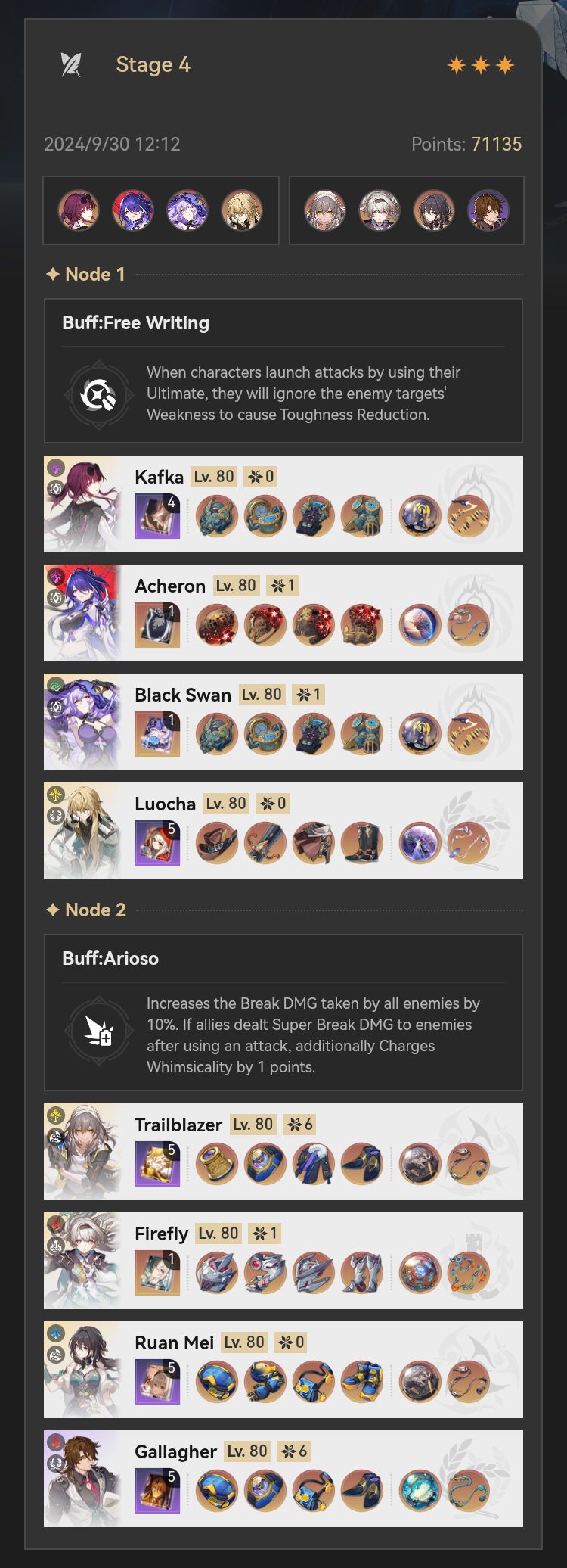 Acheron + Firefly. The ultimate end game teams. Honkai: Star Rail | HoYoLAB