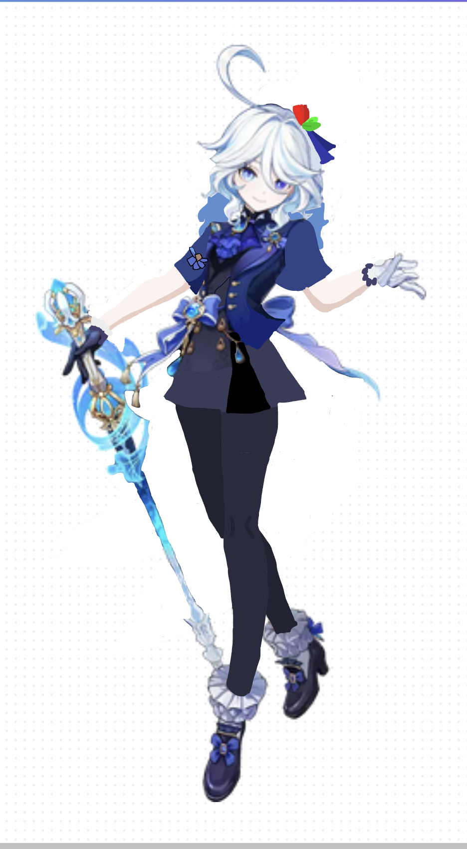 Furina redesign! (tried my best) Genshin Impact | HoYoLAB