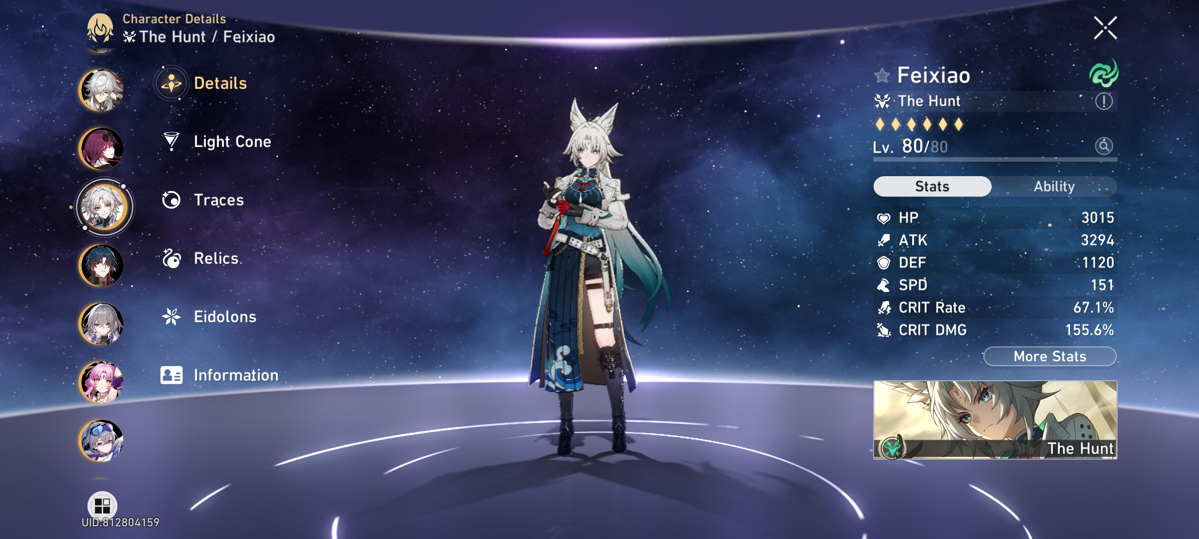 Finally Fexiao completed. Honkai: Star Rail | HoYoLAB
