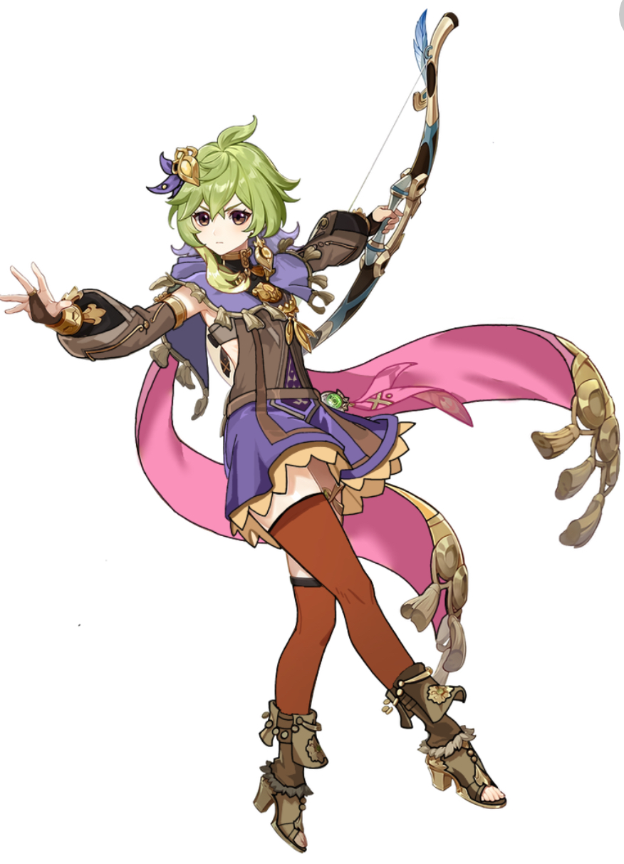 Collei with the colors of my fanmade ColorfulStage Gumi! Genshin Impact | HoYoLAB