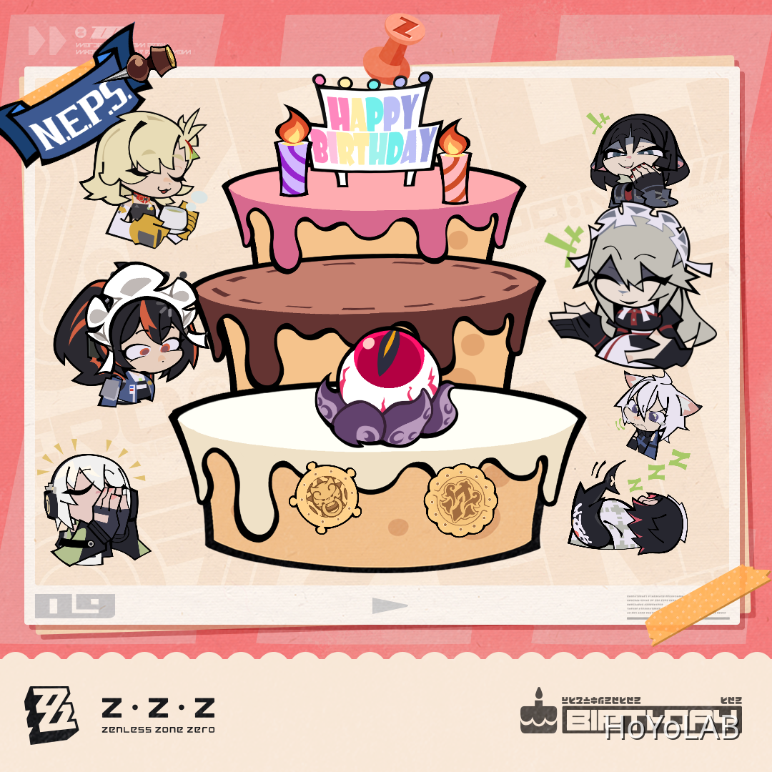 Birthday Cake Zenless Zone Zero | HoYoLAB