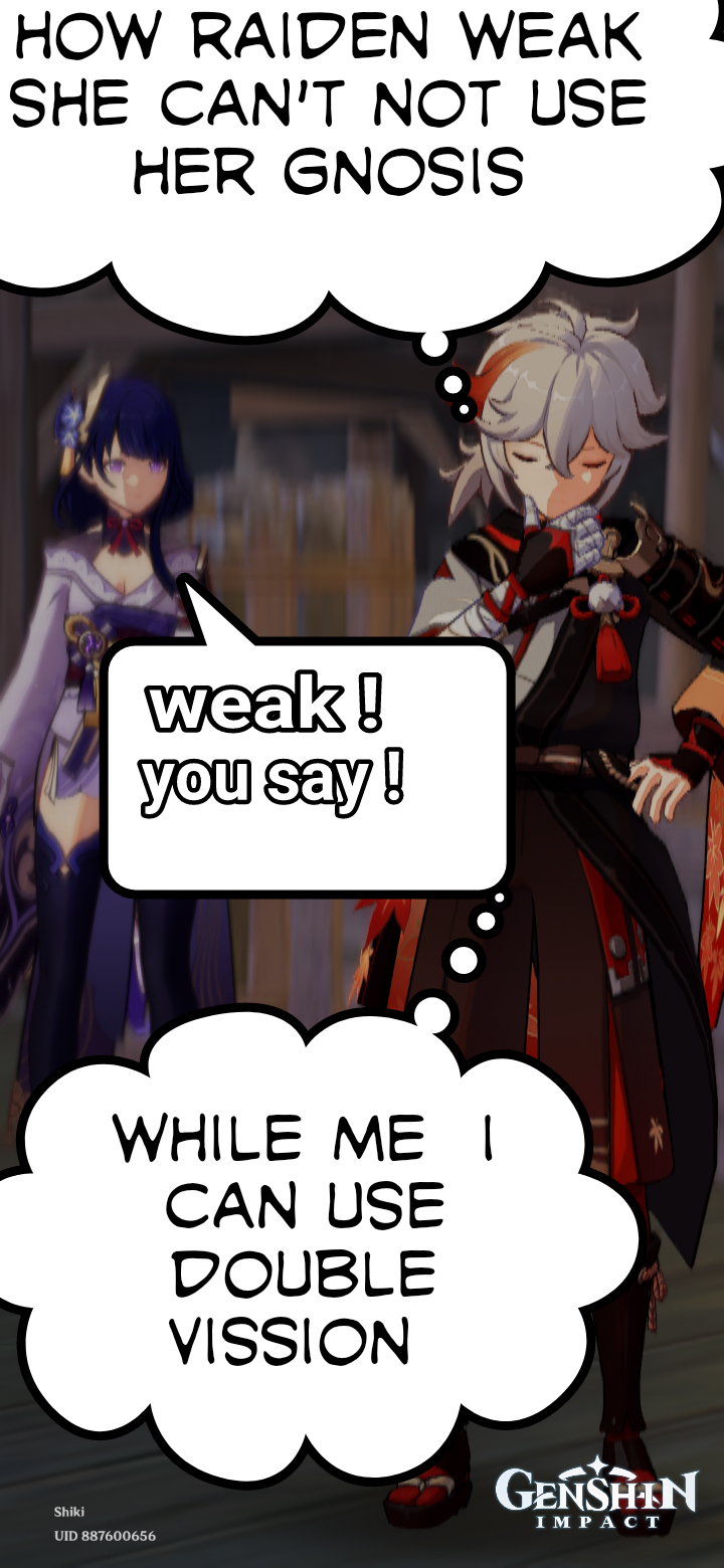 sweet revenge recall kazuha vs raiden Genshin Impact | HoYoLAB