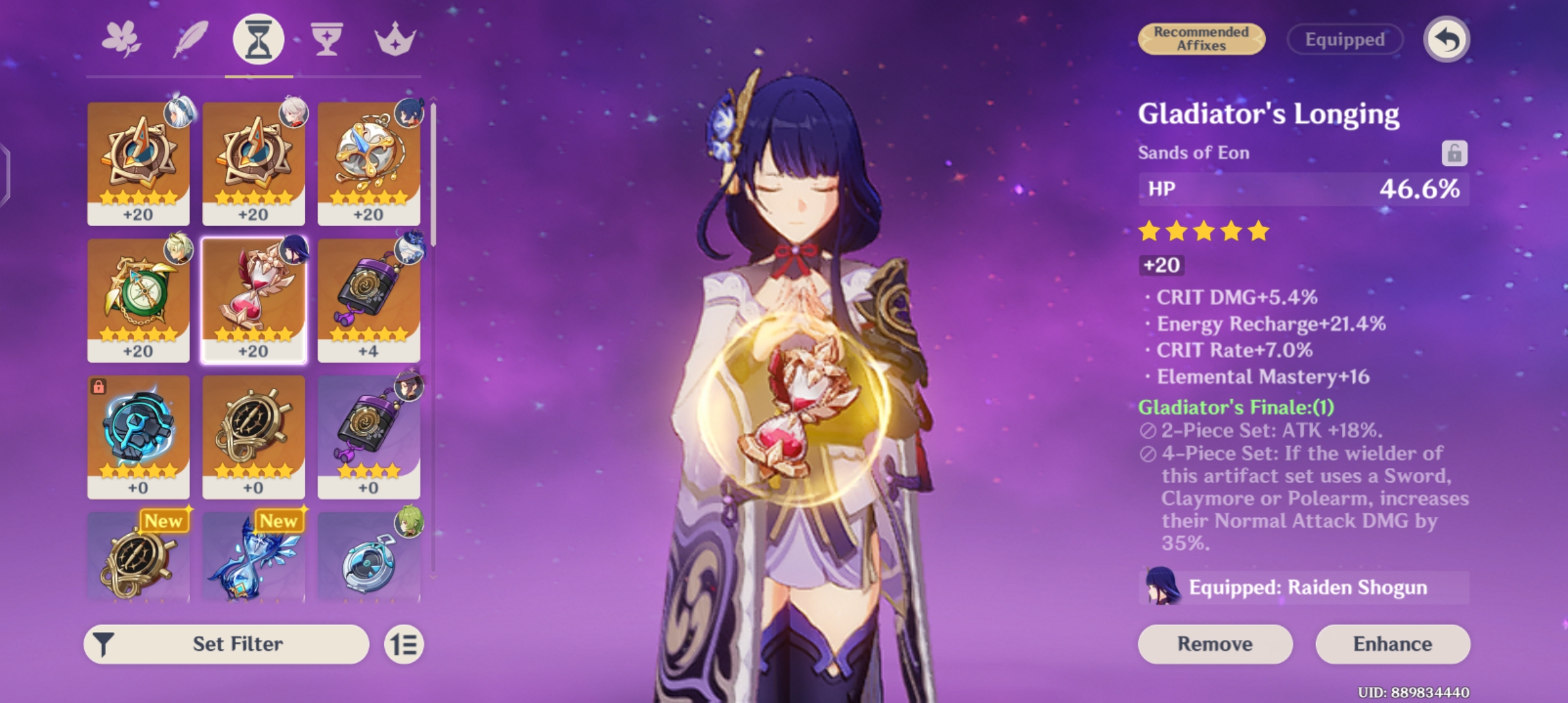 RAIDEN BUILD Genshin Impact | HoYoLAB