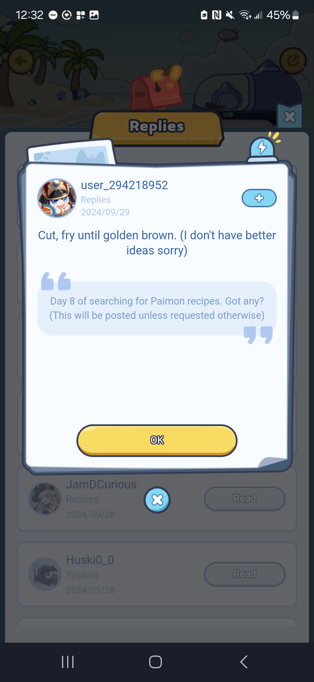 Day 8 of searching for Paimon recipes Genshin Impact | HoYoLAB