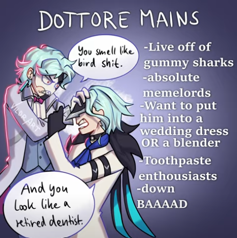 tag your local dottore enthusiast Genshin Impact | HoYoLAB