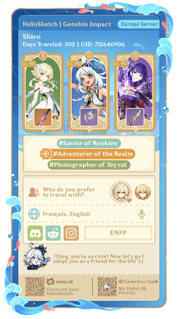 Hello World!!! Genshin Impact | HoYoLAB