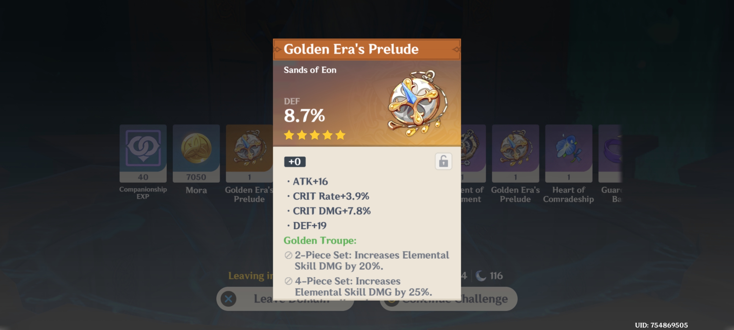 Artifacts farming Genshin Impact | HoYoLAB