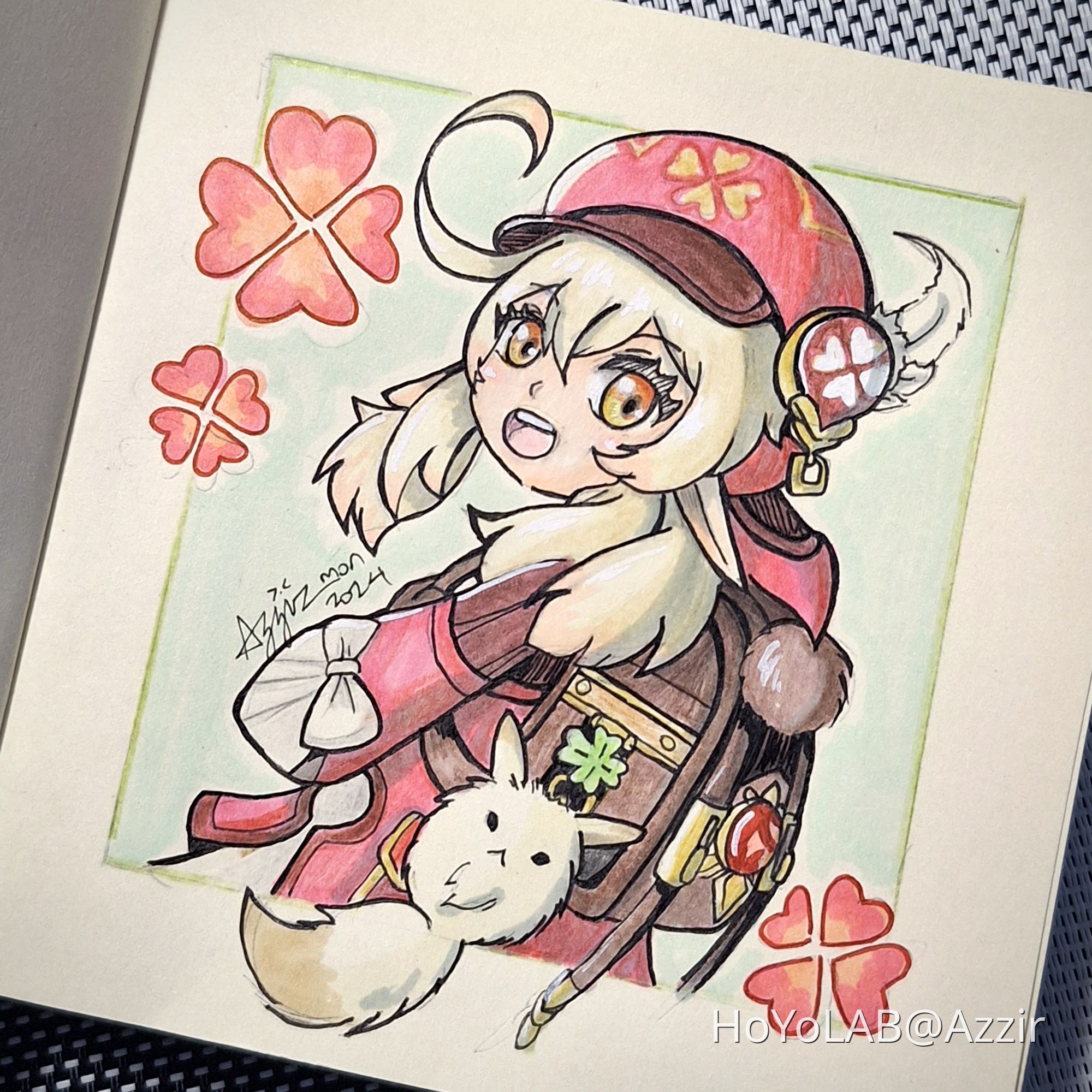 Inktober 2024 Day 1 Backpack Genshin Impact | HoYoLAB