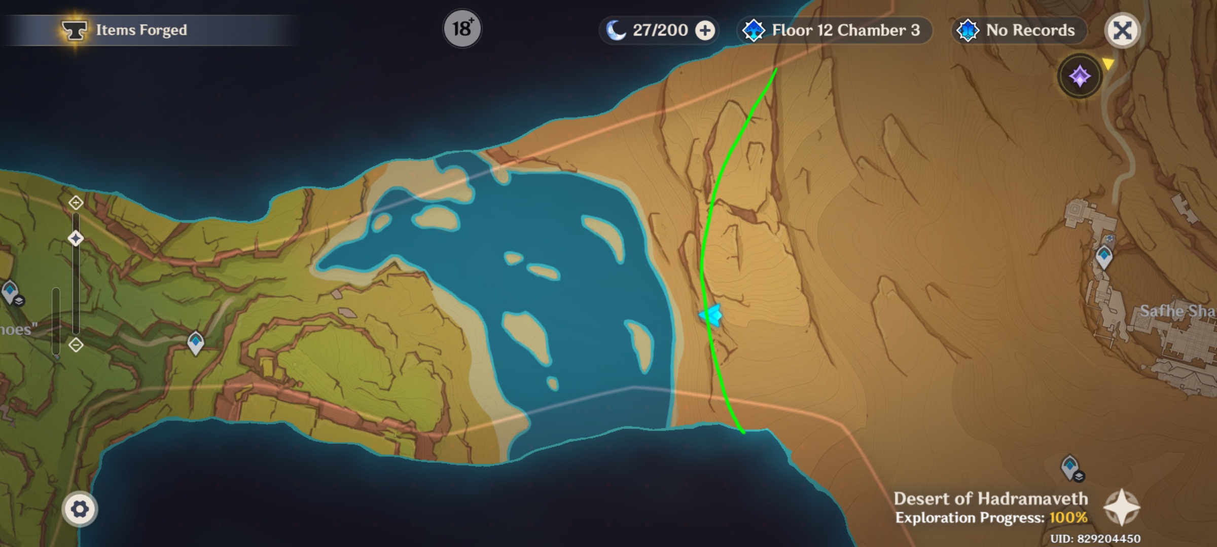 Resinless so I find a border line, left side can use Pyro Treasure ...