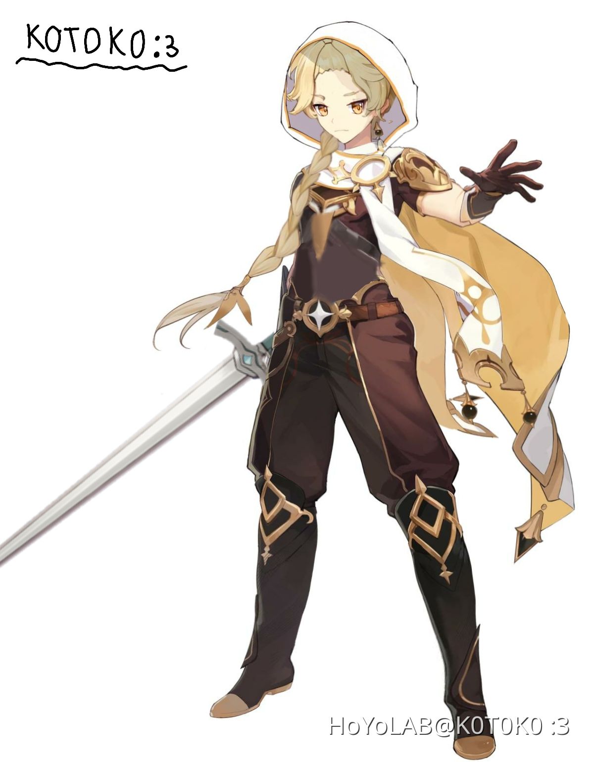 Aether redesigned! Genshin Impact | HoYoLAB