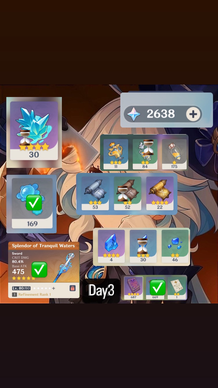 Saving for furina day 3 Genshin Impact | HoYoLAB