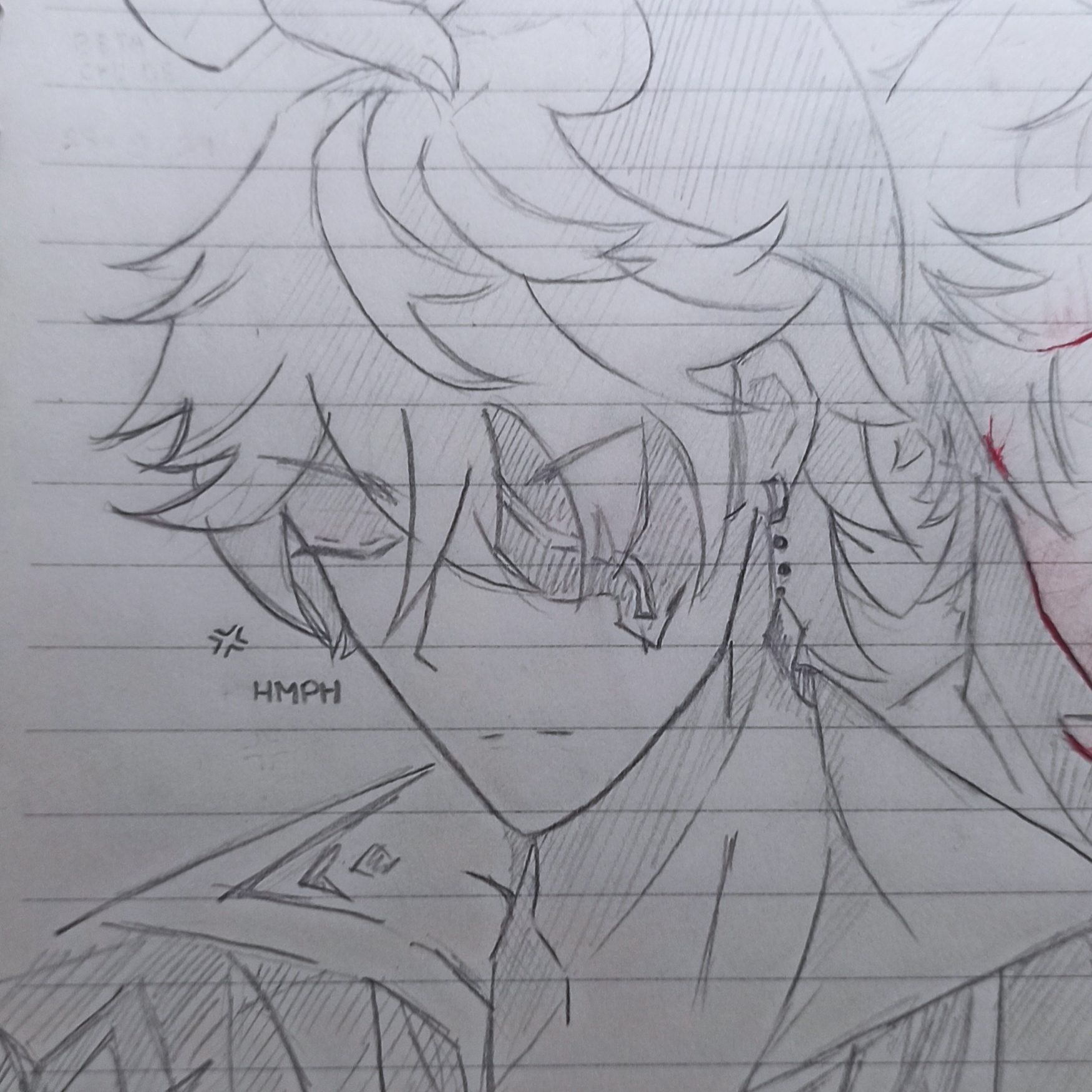 Childe sketches #12 Genshin Impact | HoYoLAB