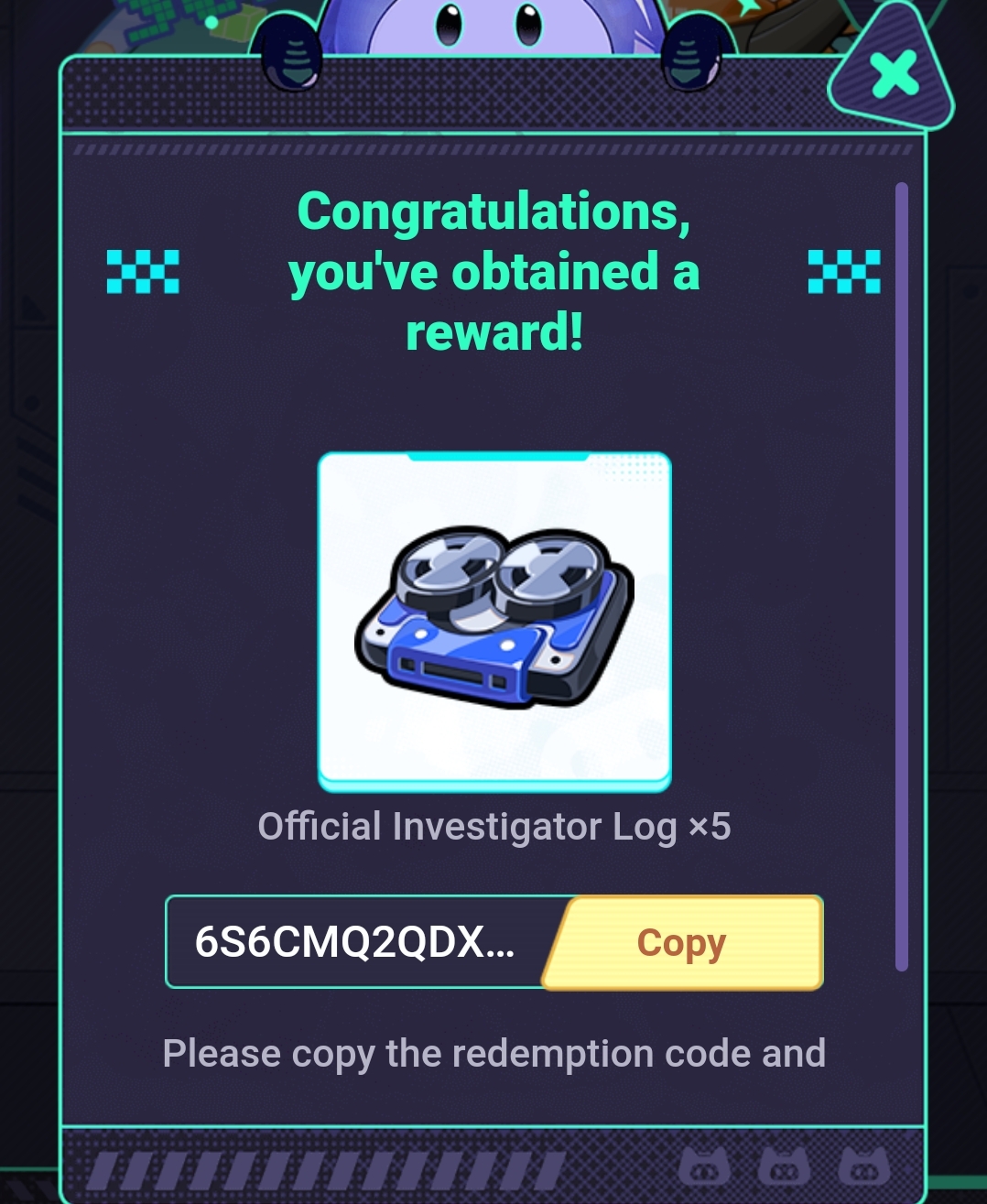 Redeem code one time Official Inv.Log - EXP-USED ! Zenless Zone Zero | HoYoLAB