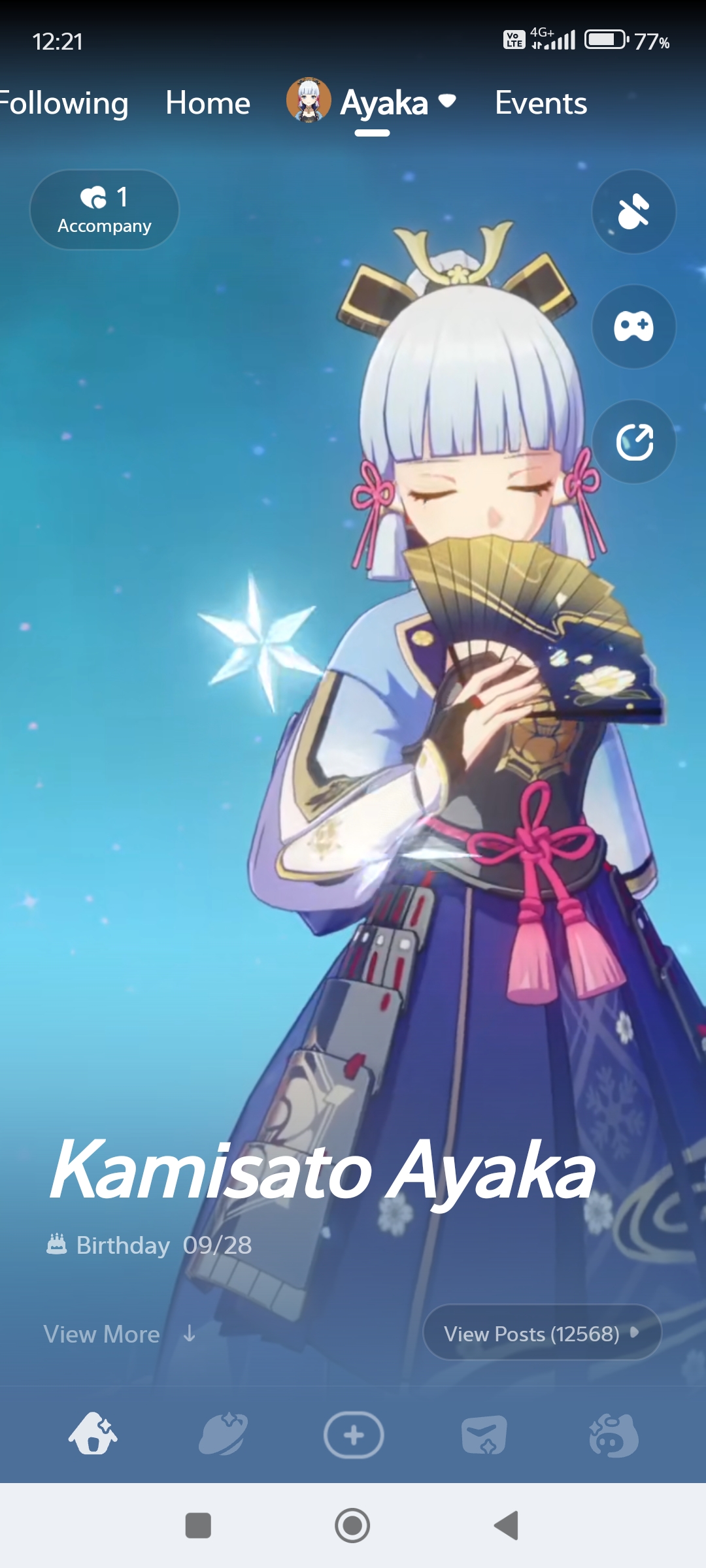 new accompany setting | HoYoLAB