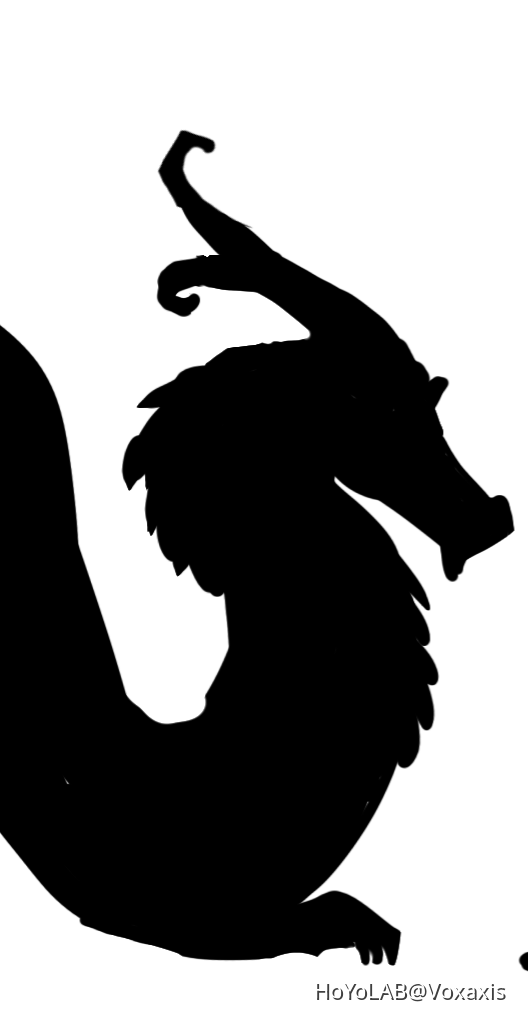 Zhongli exuvia silhouette Genshin Impact | HoYoLAB