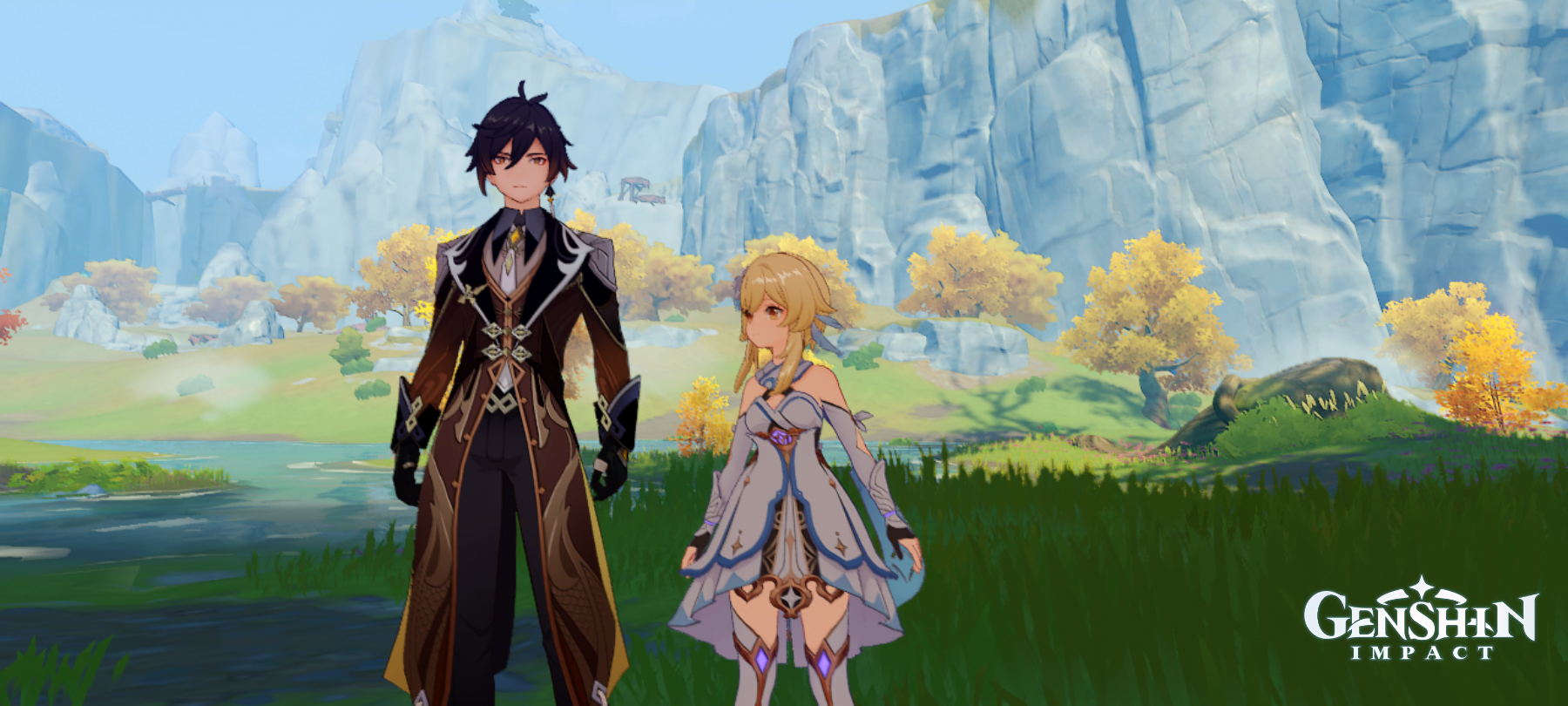 No wonder why he is the most handsome archon, he is so tall😭 Genshin ...