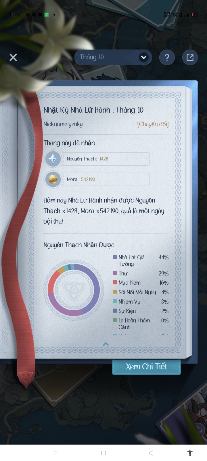 Ngày đầu tiên của tháng 10 ae như nào Genshin Impact | HoYoLAB