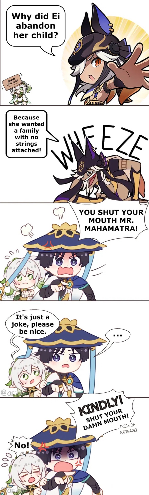 Wanderer memes Genshin Impact | HoYoLAB