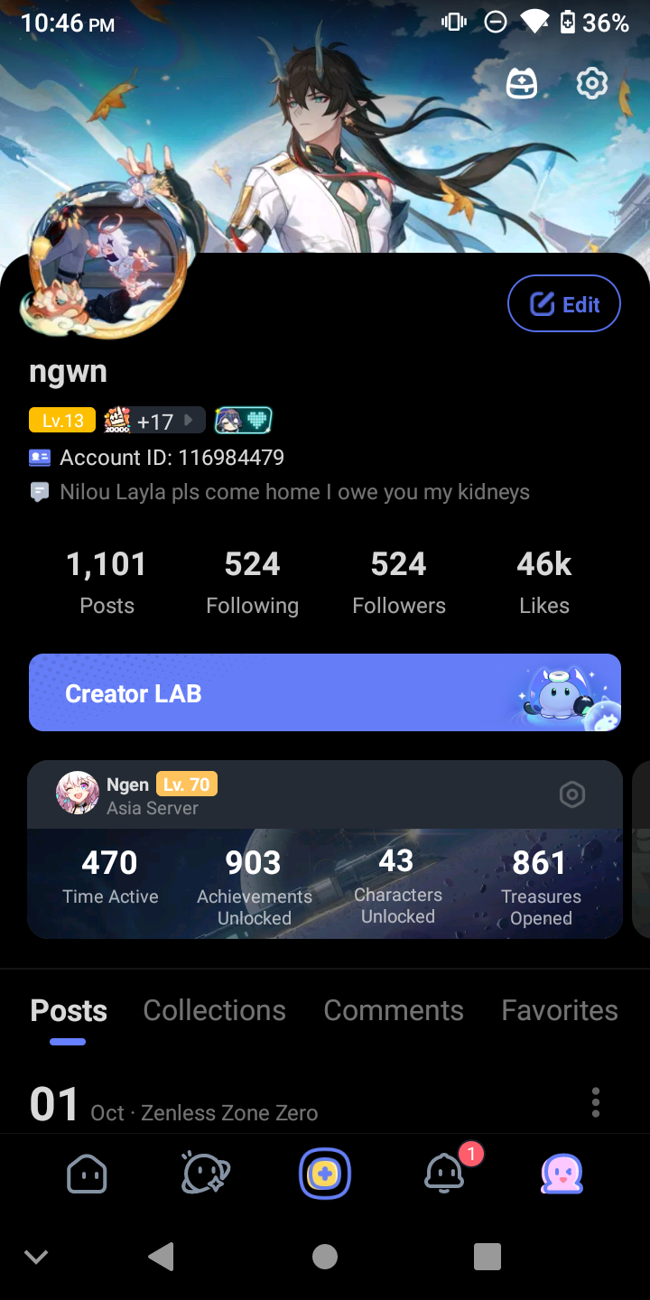 old version on my other phone :D | HoYoLAB