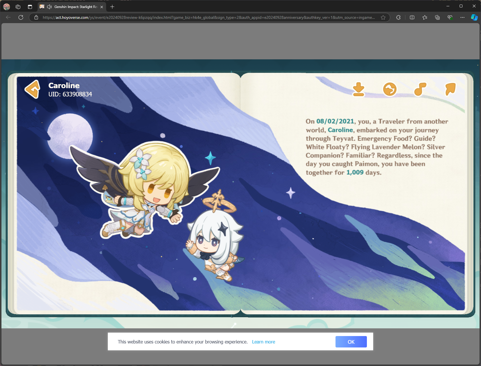 Starlight Reverie | let's get to know each other Genshin Impact | HoYoLAB