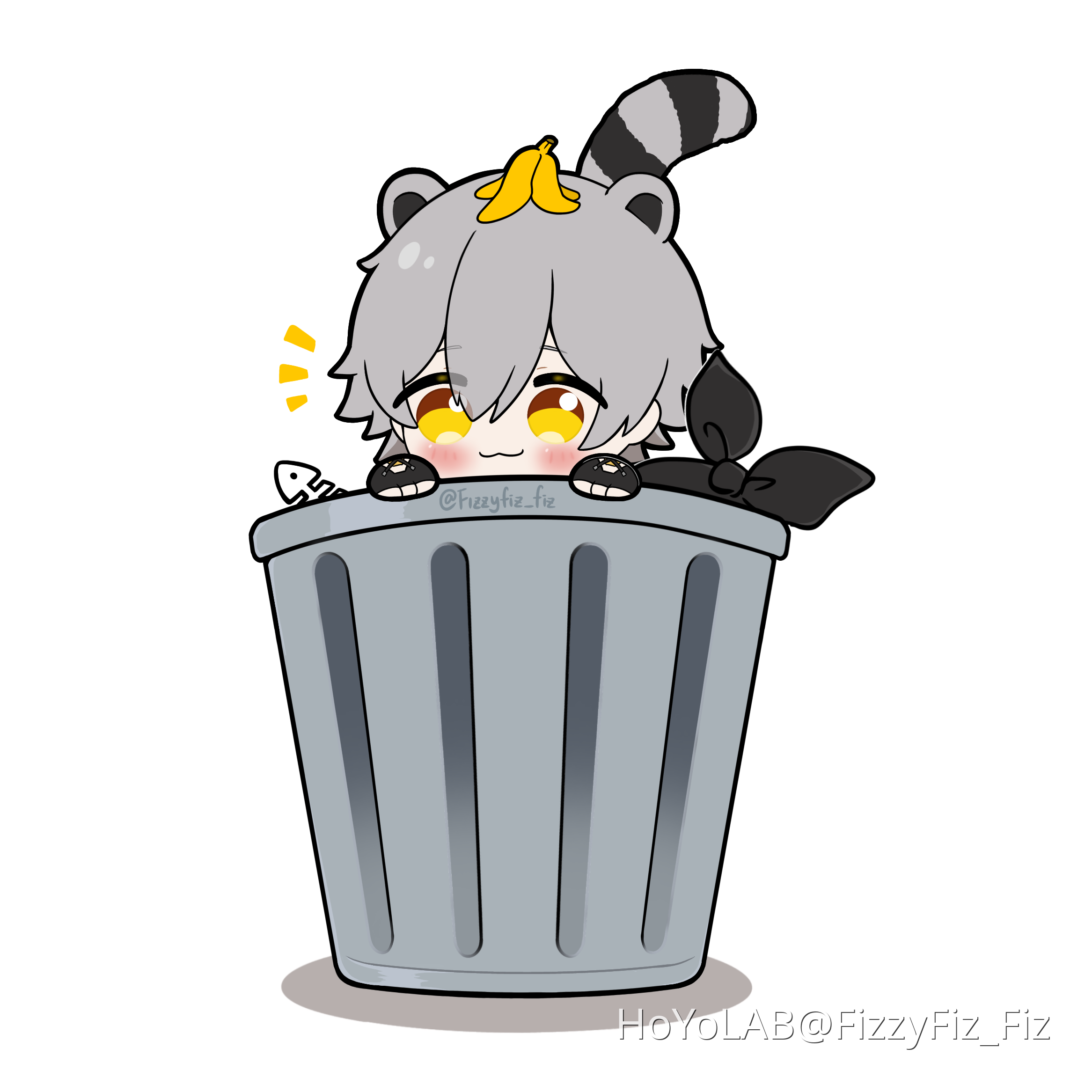 So I heard that it’s international raccoon appreciation day 🦝 Honkai ...