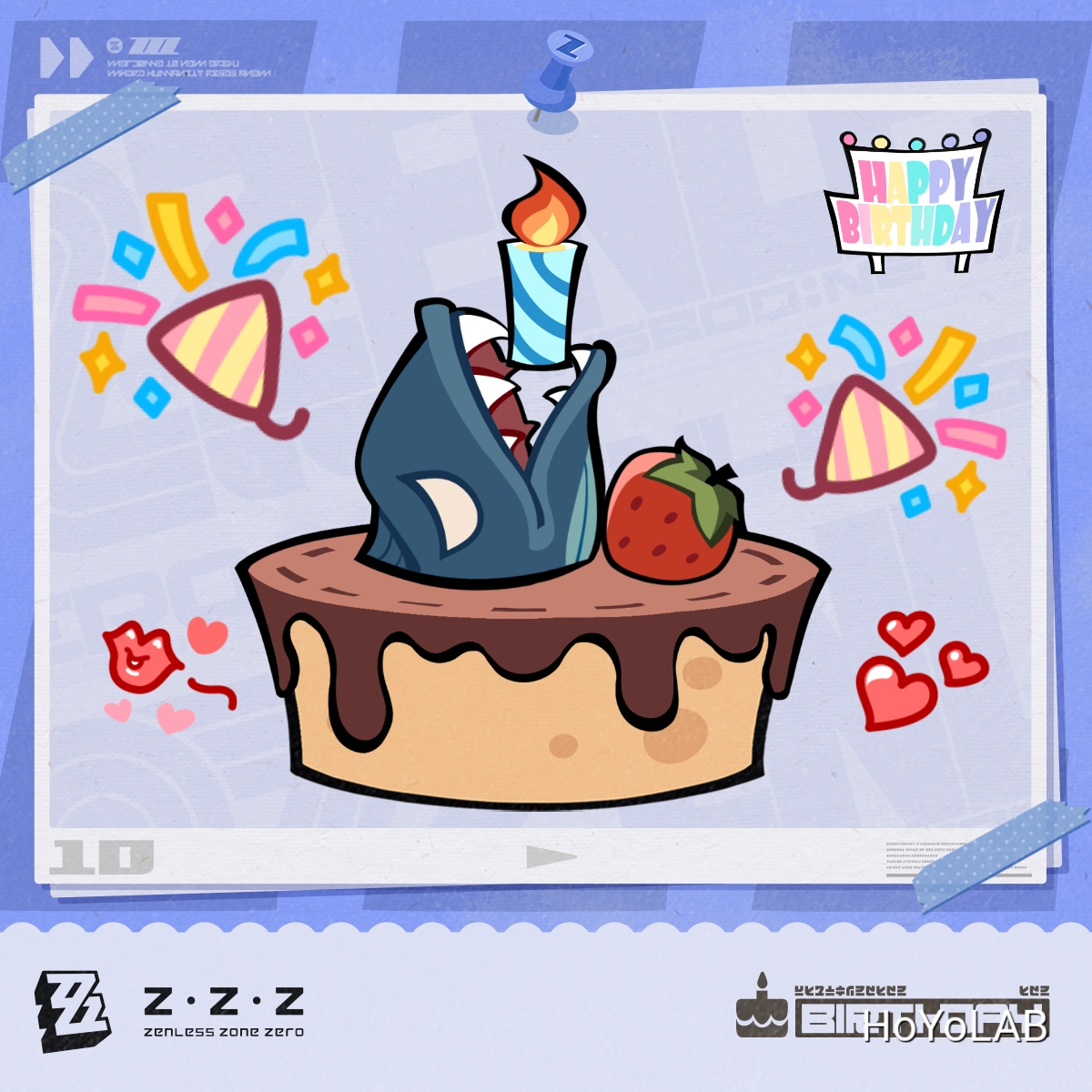 Happy birthday Lycaon & Piper Zenless Zone Zero | HoYoLAB