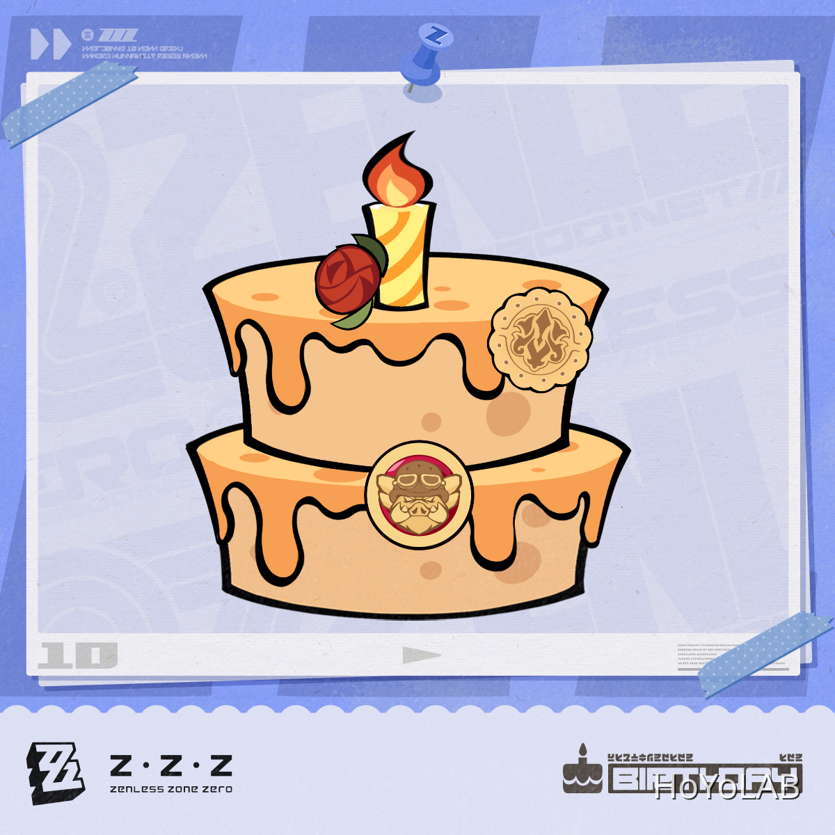 Plz name this cake Zenless Zone Zero | HoYoLAB