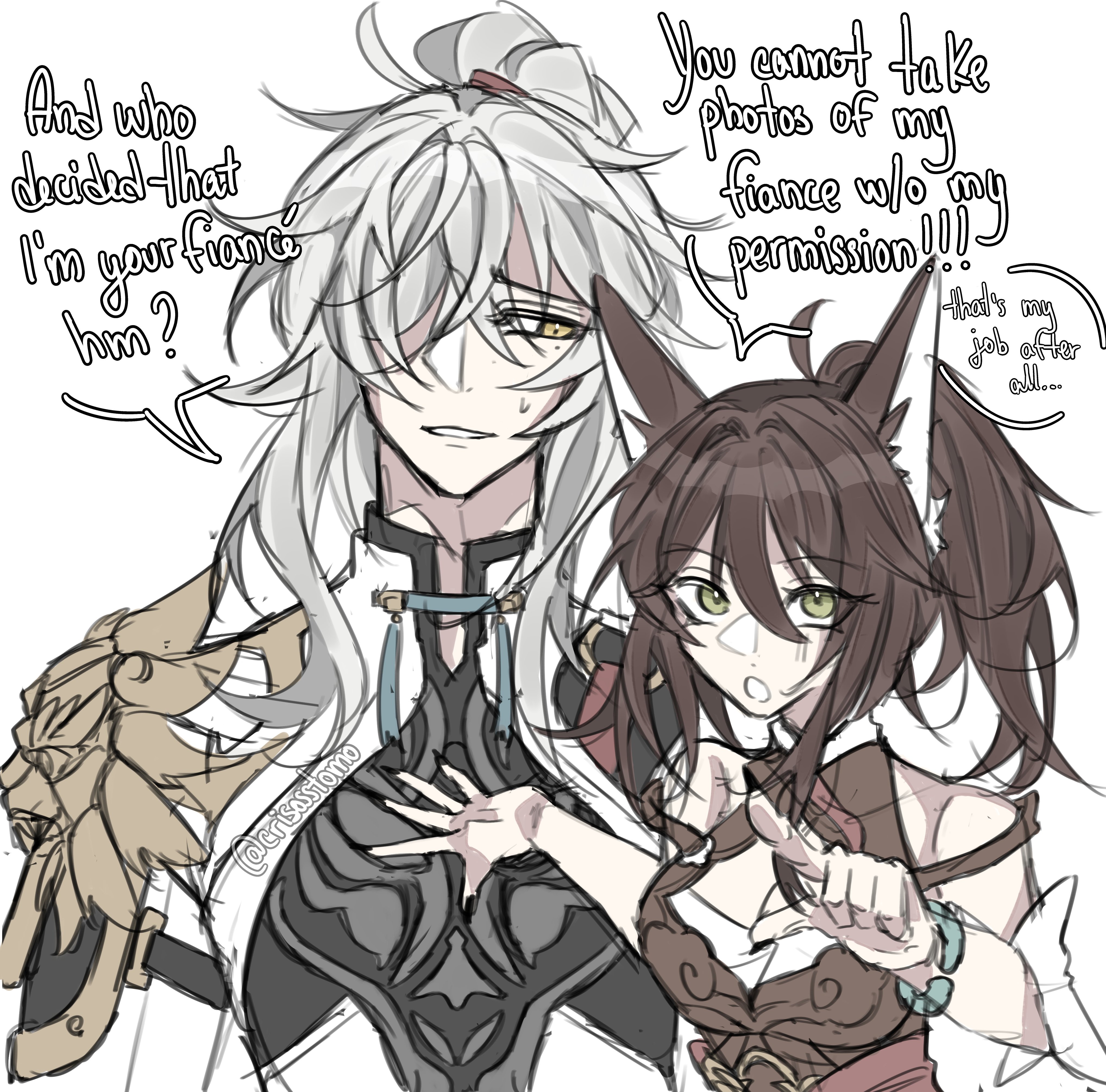 Tingyun x Jing Yuan-Arranged marriage?! Honkai: Star Rail | HoYoLAB