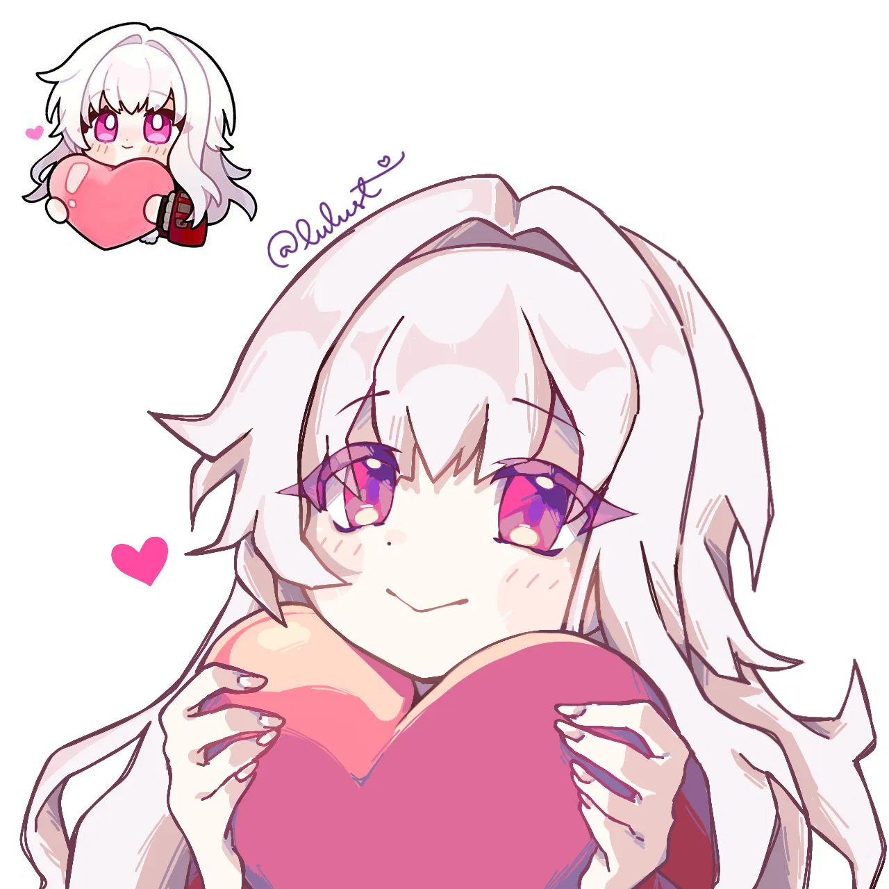 Clara Heart Emoji Redrawn (Not Mine) Honkai: Star Rail | HoYoLAB