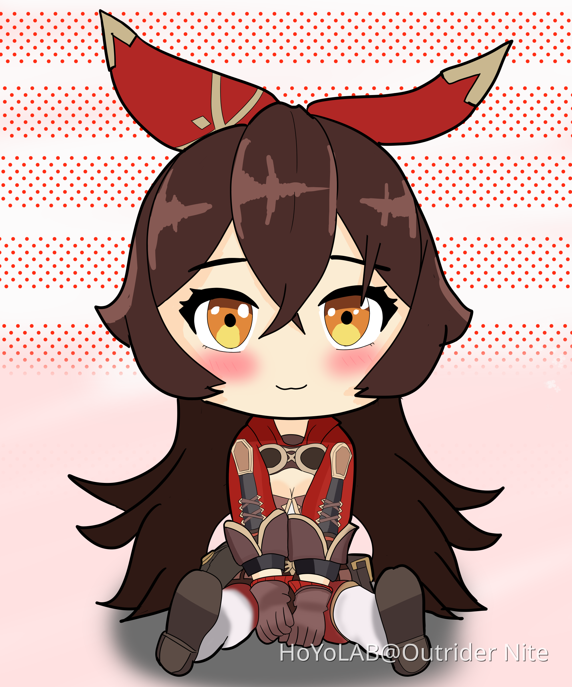 Chibi Amber by me Genshin Impact | HoYoLAB