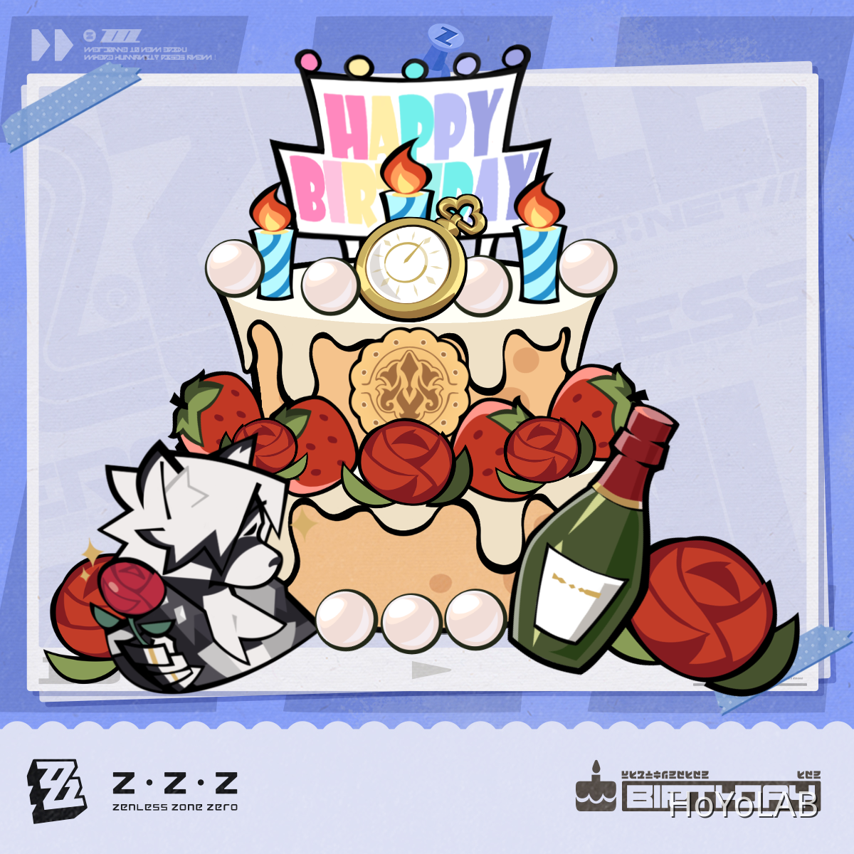 A lil cake for the best boy Zenless Zone Zero | HoYoLAB