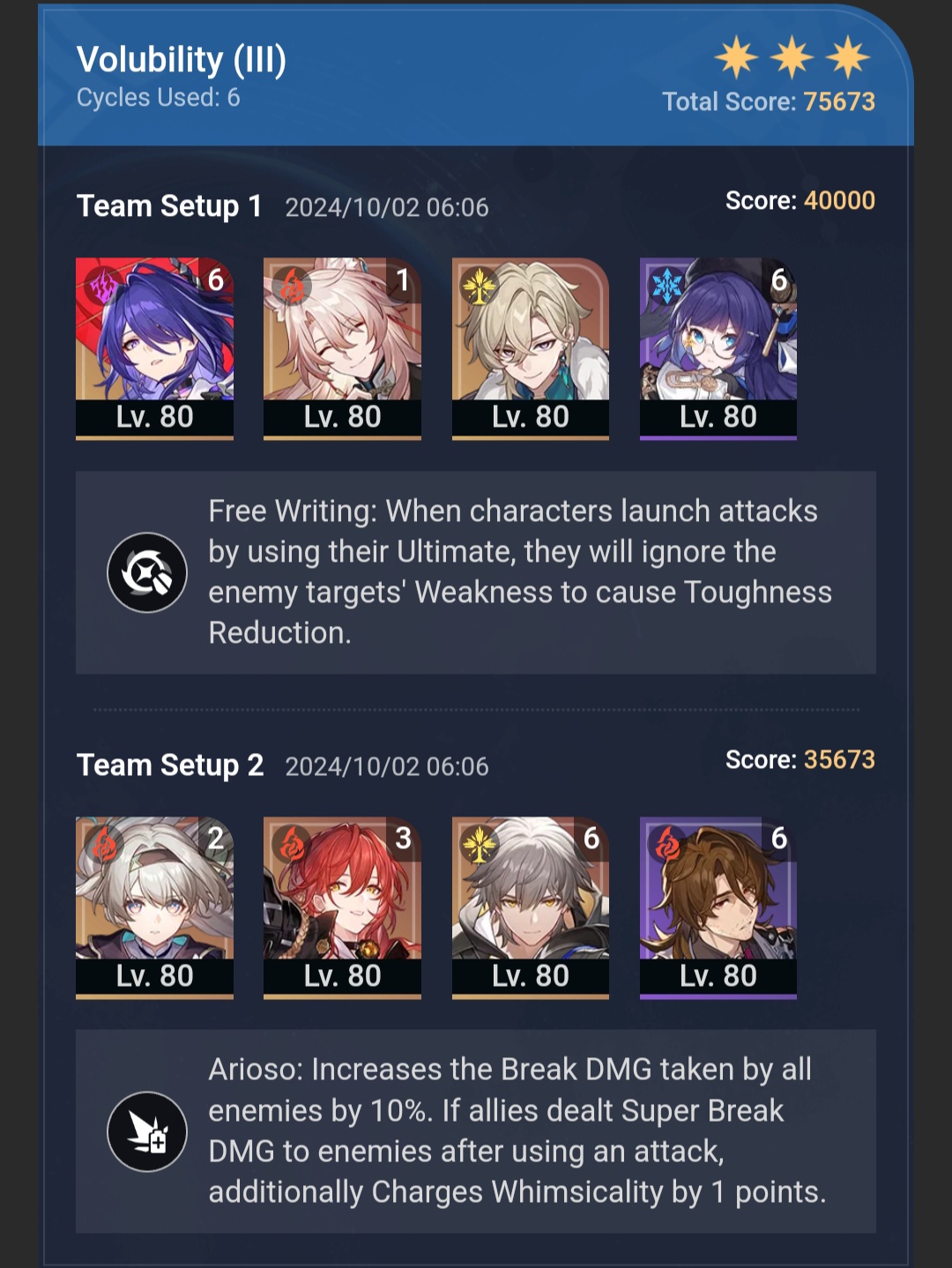 Pure Fiction - Volubility: Stage 3-4 [StarRail2.5] Honkai: Star Rail ...