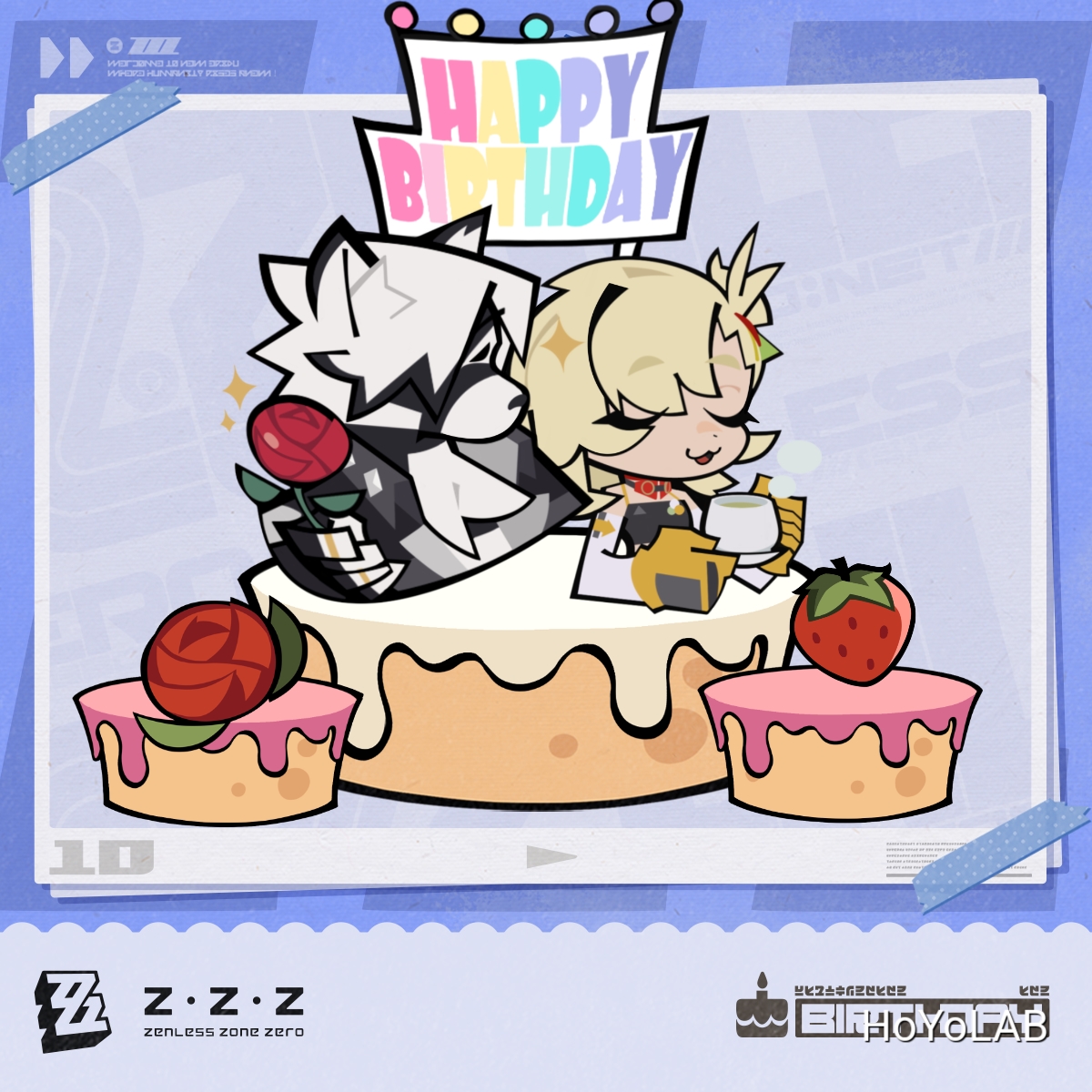 Happy Birthday to Lycaon & Piper Zenless Zone Zero | HoYoLAB