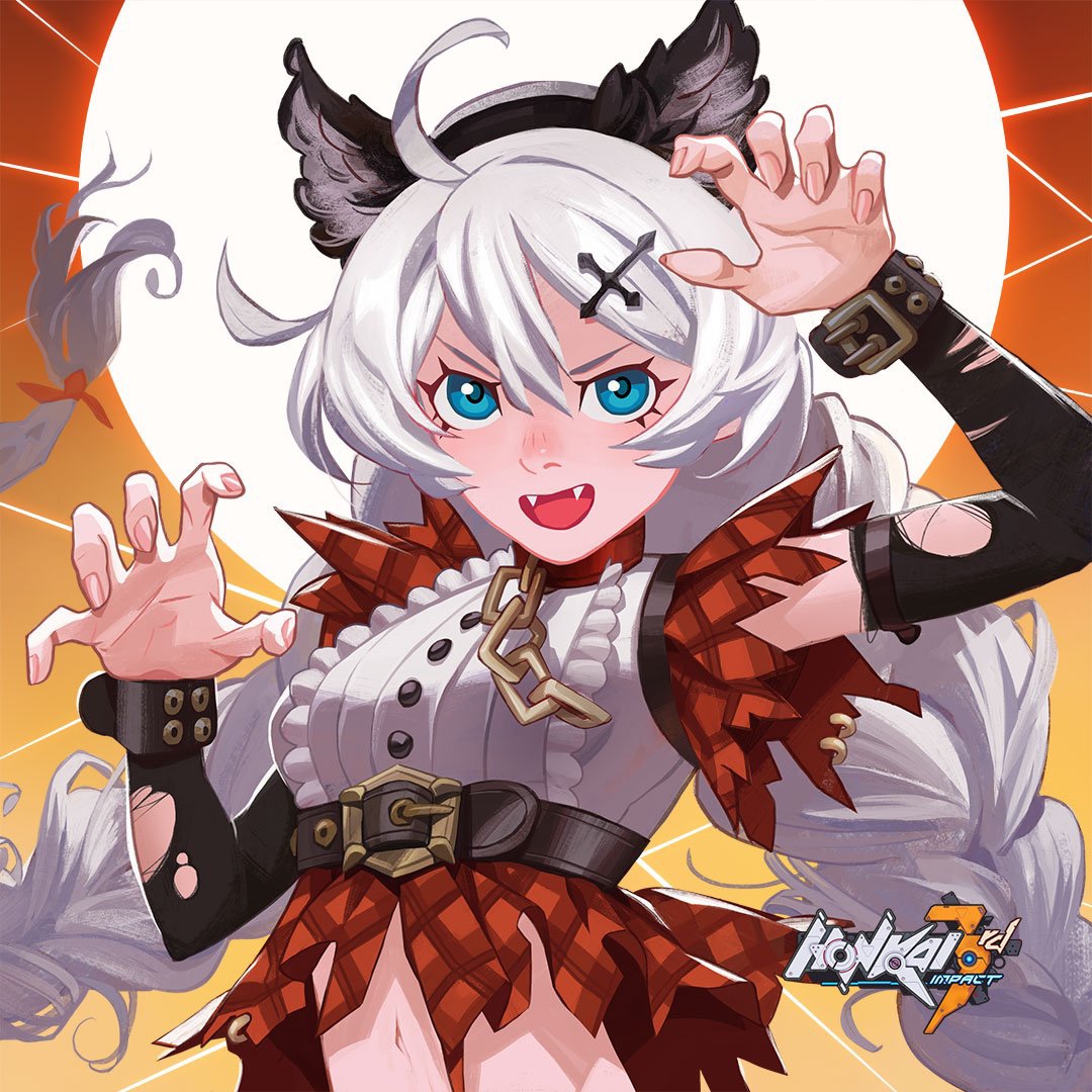 It’s Halloween month!!! There’s a cute cat lurking 🐱 Honkai Impact 3rd ...