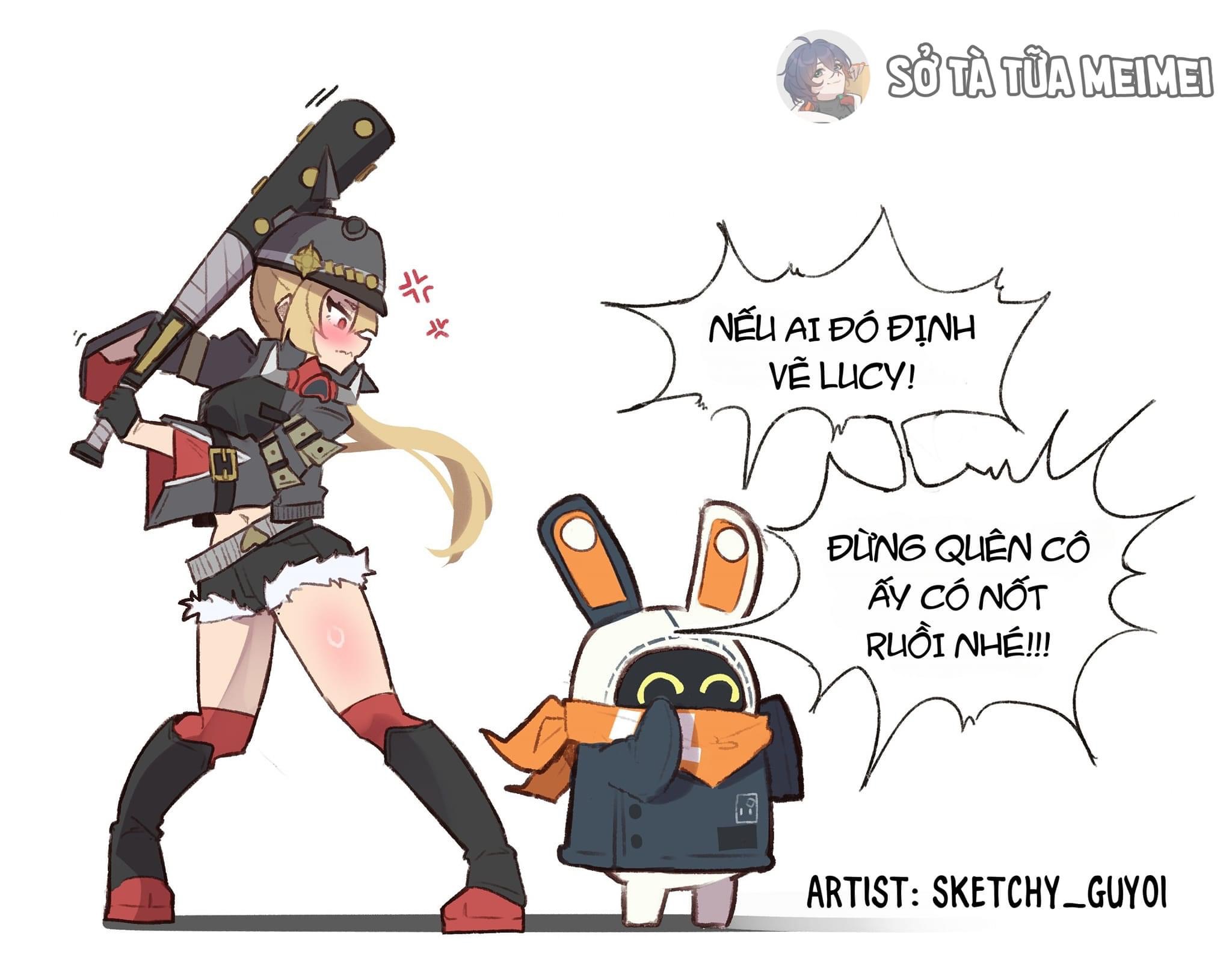 Lucy: Ai mượn bộ trưởng trả lời! Zenless Zone Zero | HoYoLAB