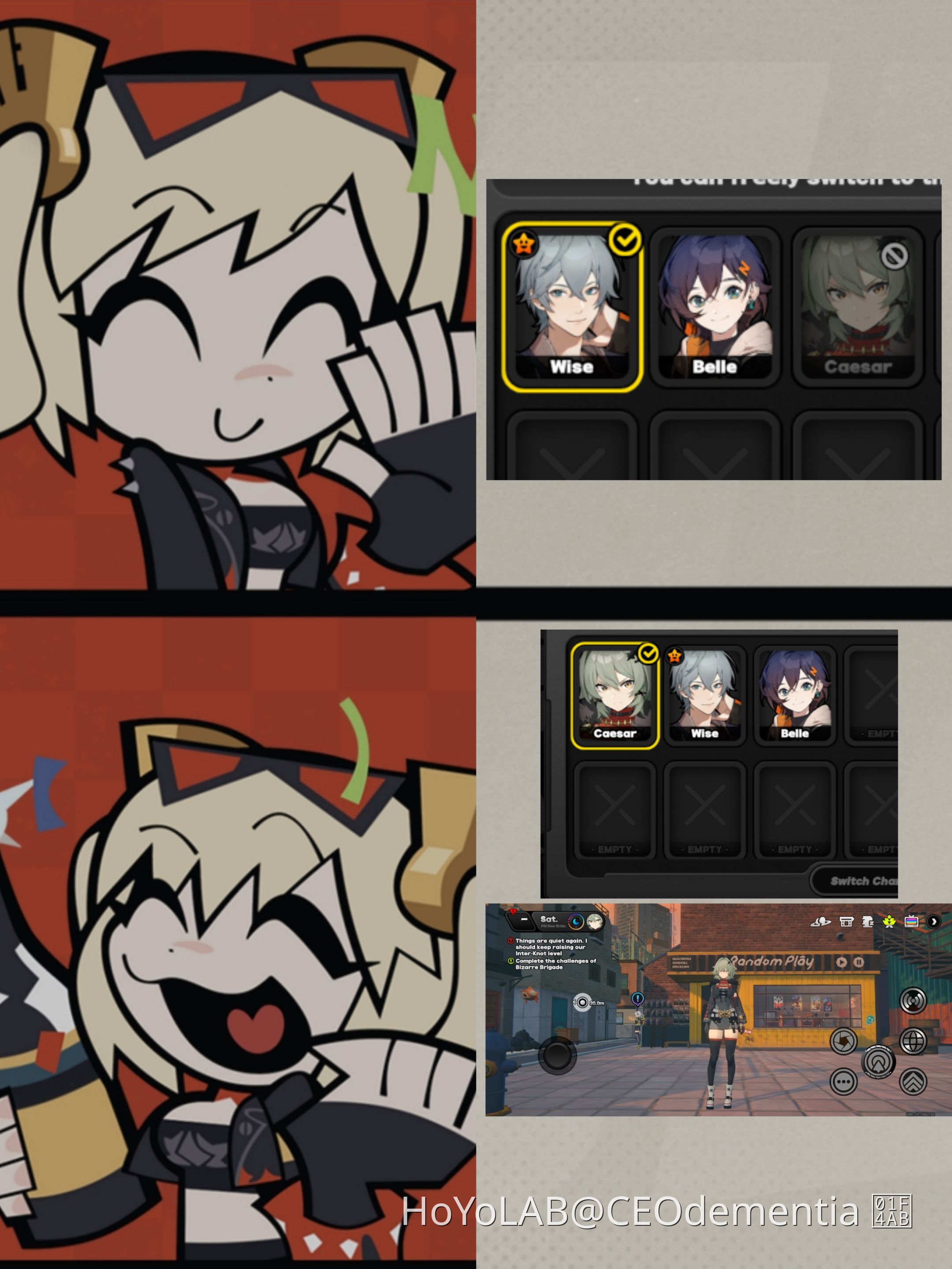 Unplayable character Unlock character Zenless Zone Zero | HoYoLAB