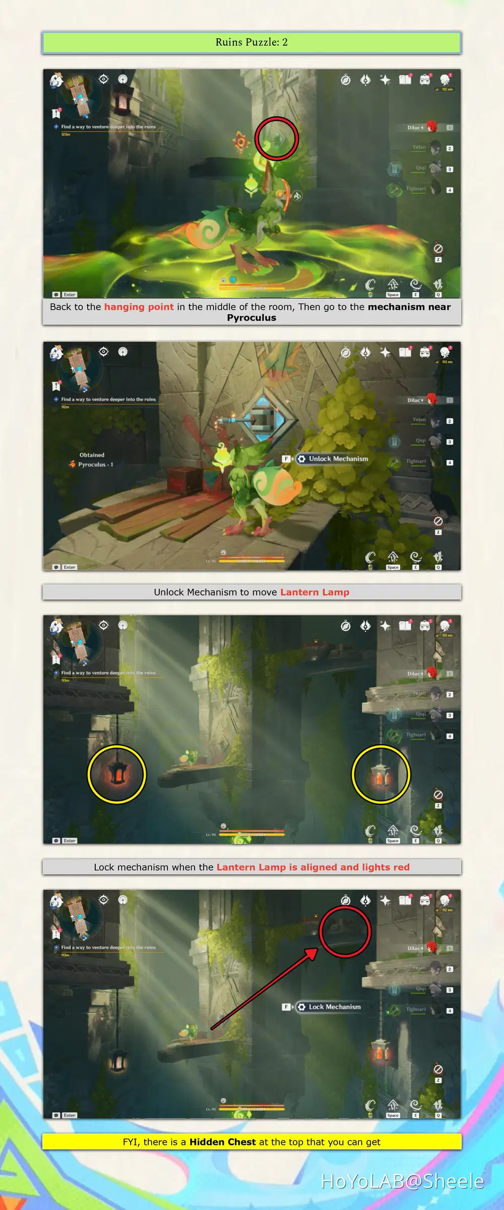 [V5.0] Ancestral Temple - Puzzle Guide, Genshin Impact Genshin Impact ...