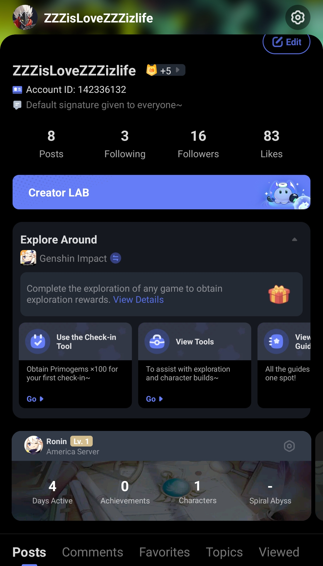 mihoyo app | HoYoLAB