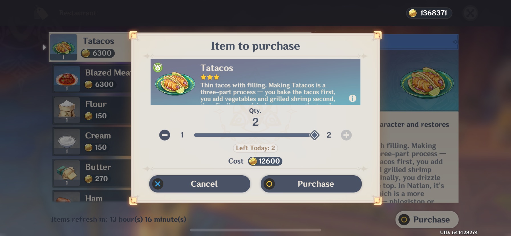 Natlan Food Genshin Impact | HoYoLAB